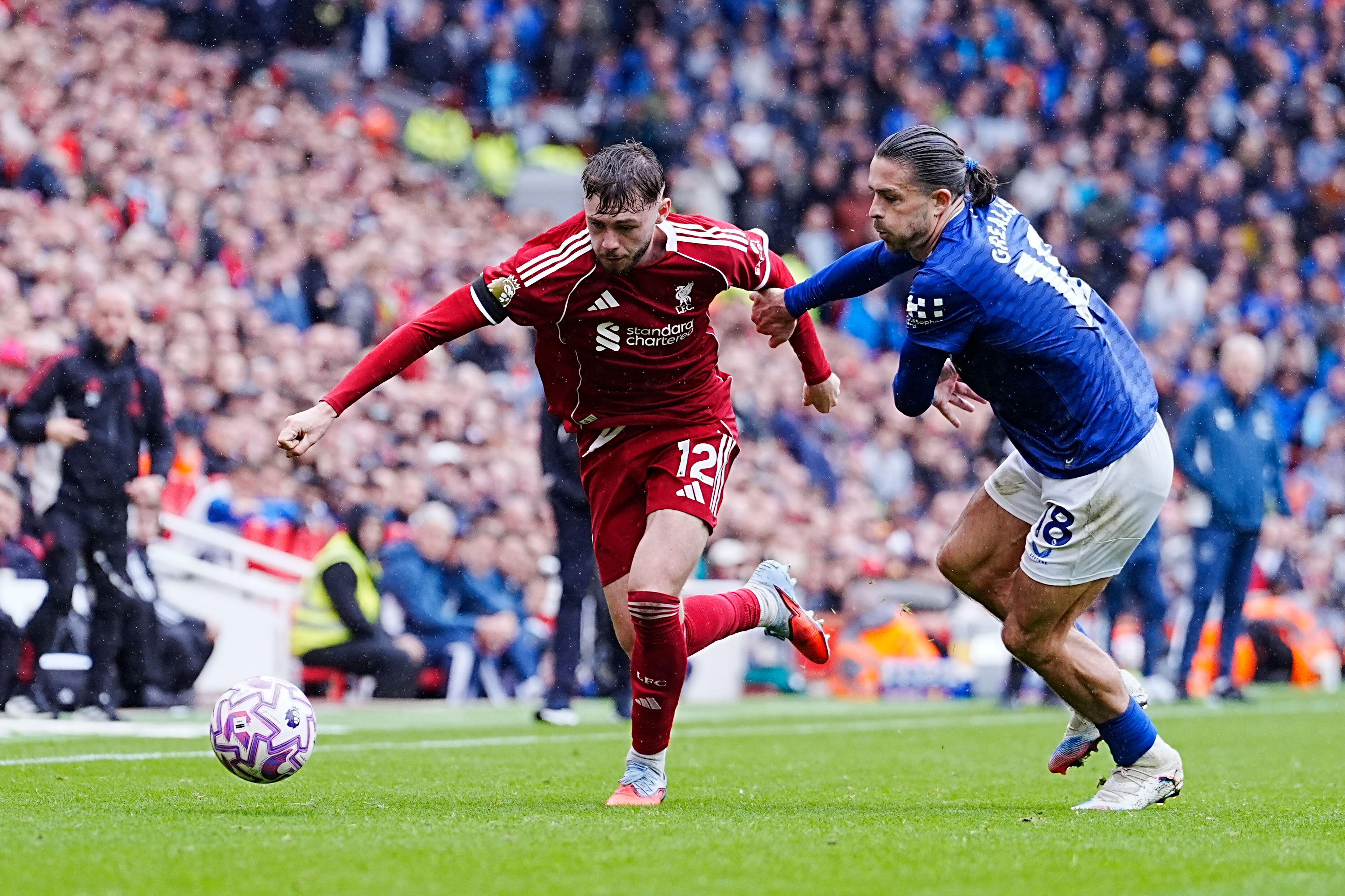 Liverpool hold on to secure Merseyside derby victory over rivals Everton