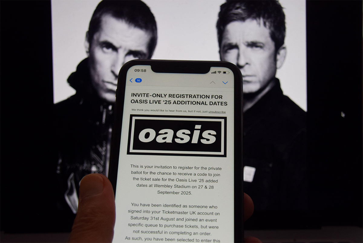 Ticketmaster to make changes after Oasis ticket probe | News - Absolute ...