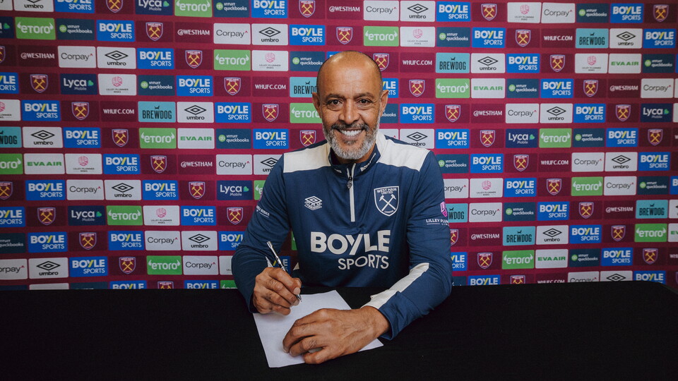 Nuno Espirito Santo appointed West Ham manager