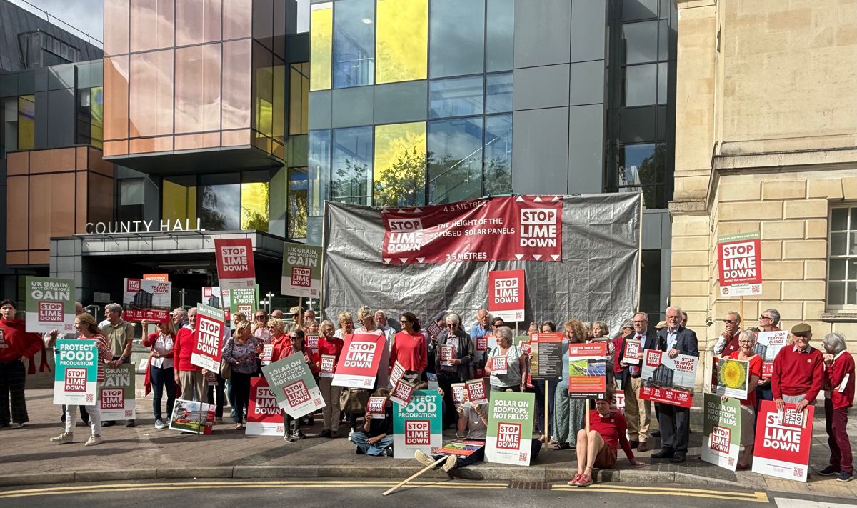 Controversial Lime Down Solar Farm plans lodged