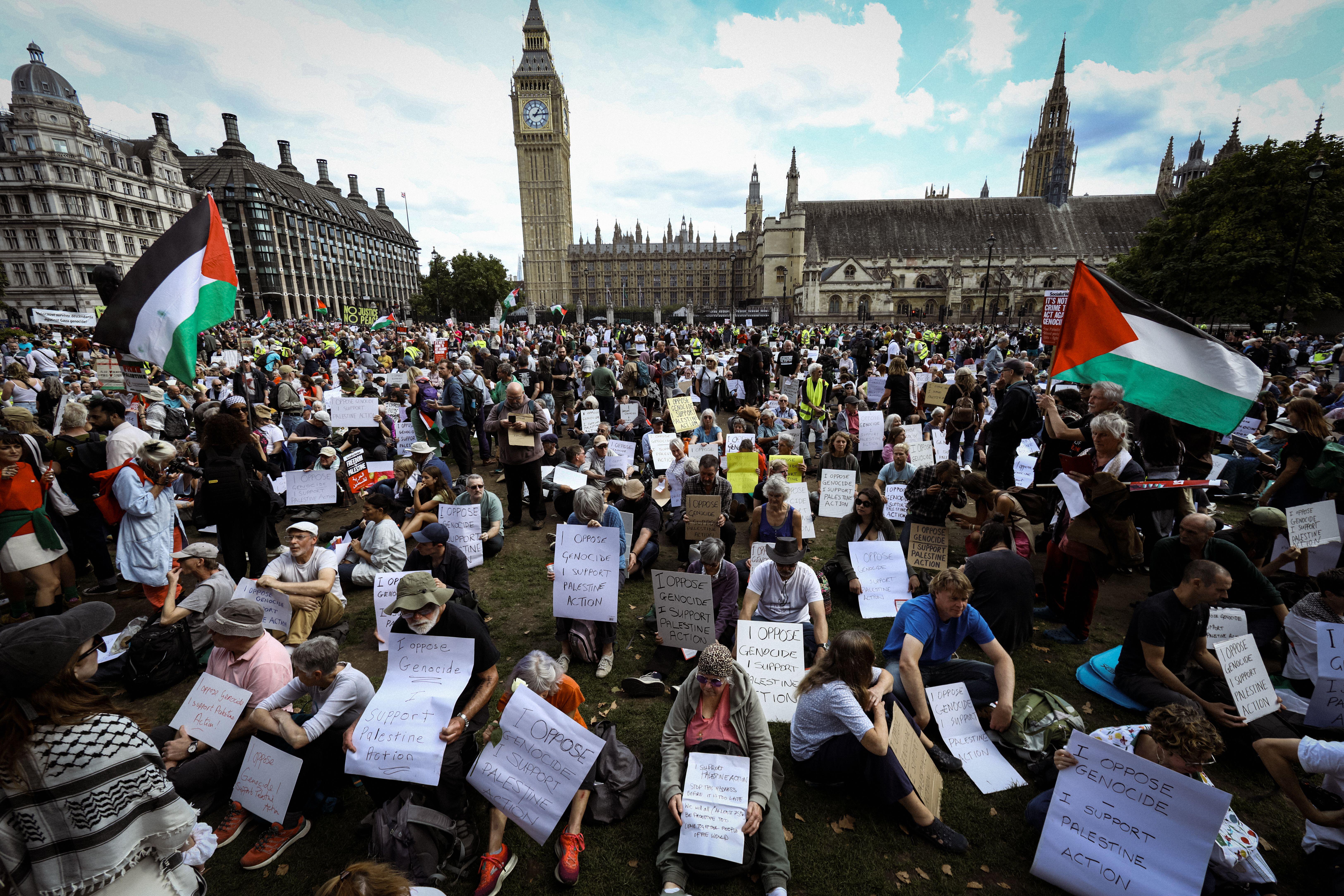 Mass protest to defy Palestine Action ban set for London this weekend