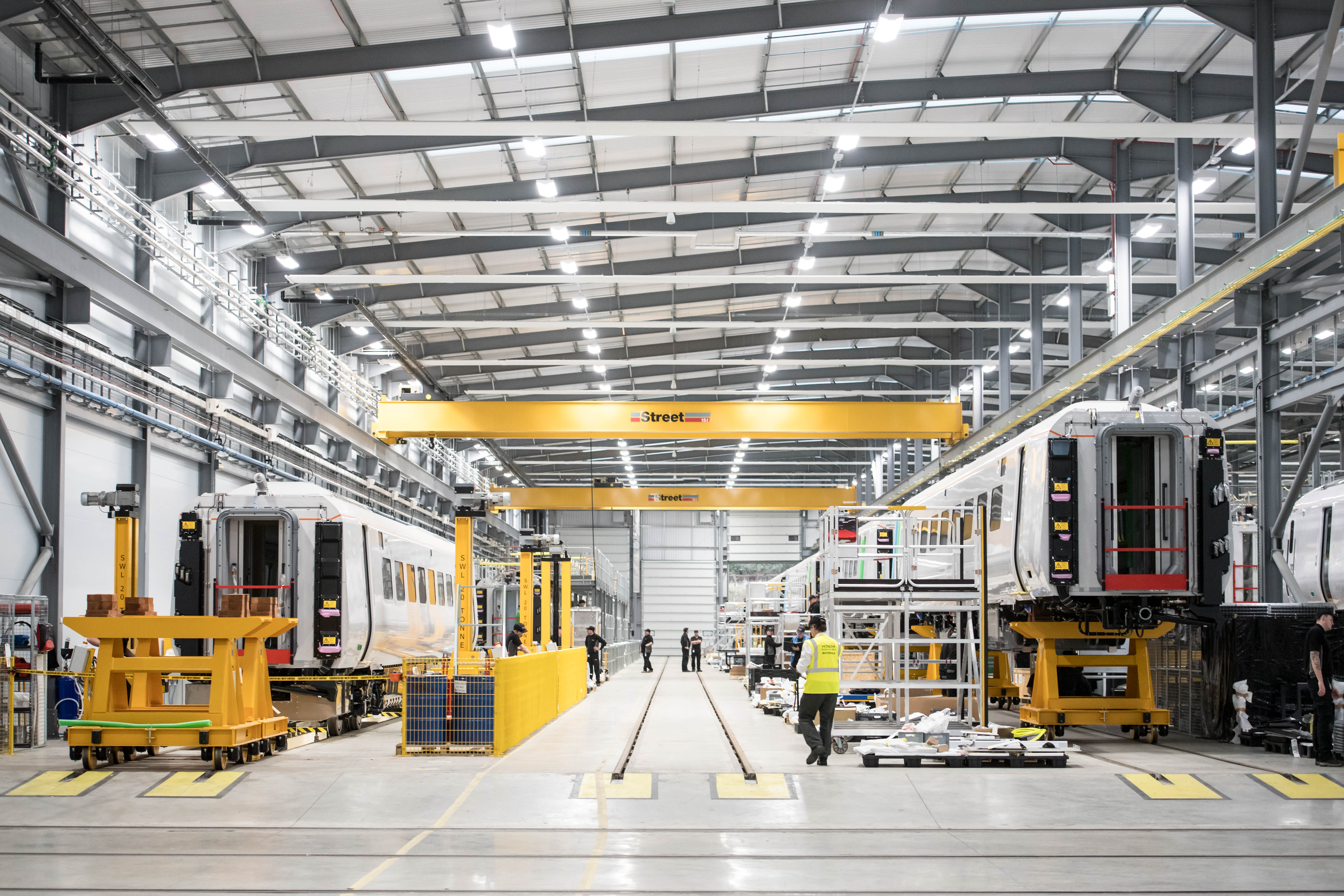 Hitachi Rail in Newton Aycliffe opens its doors to public for the first ...