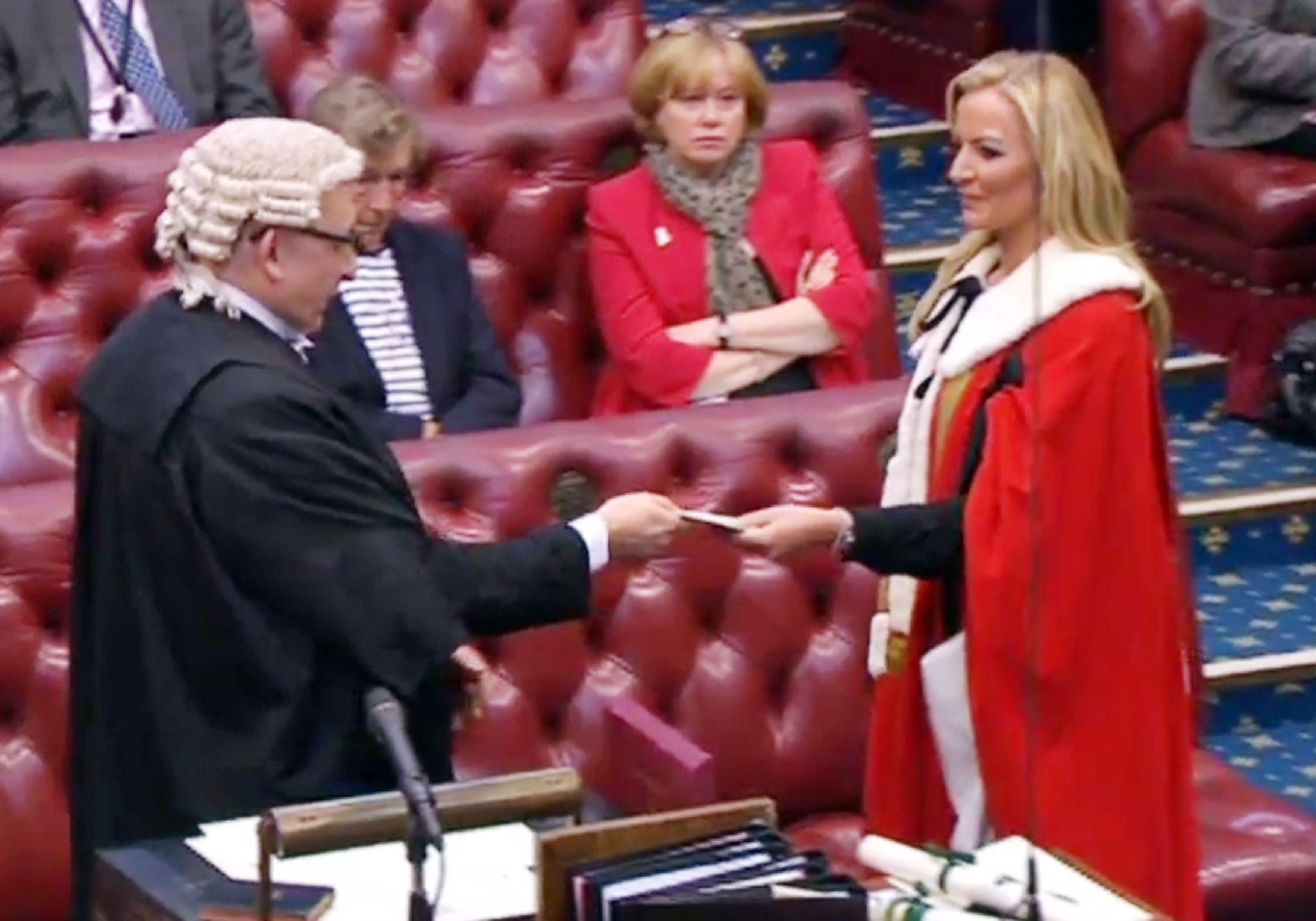 Michelle Mone has 'no wish' to return to Lords as Tory peer