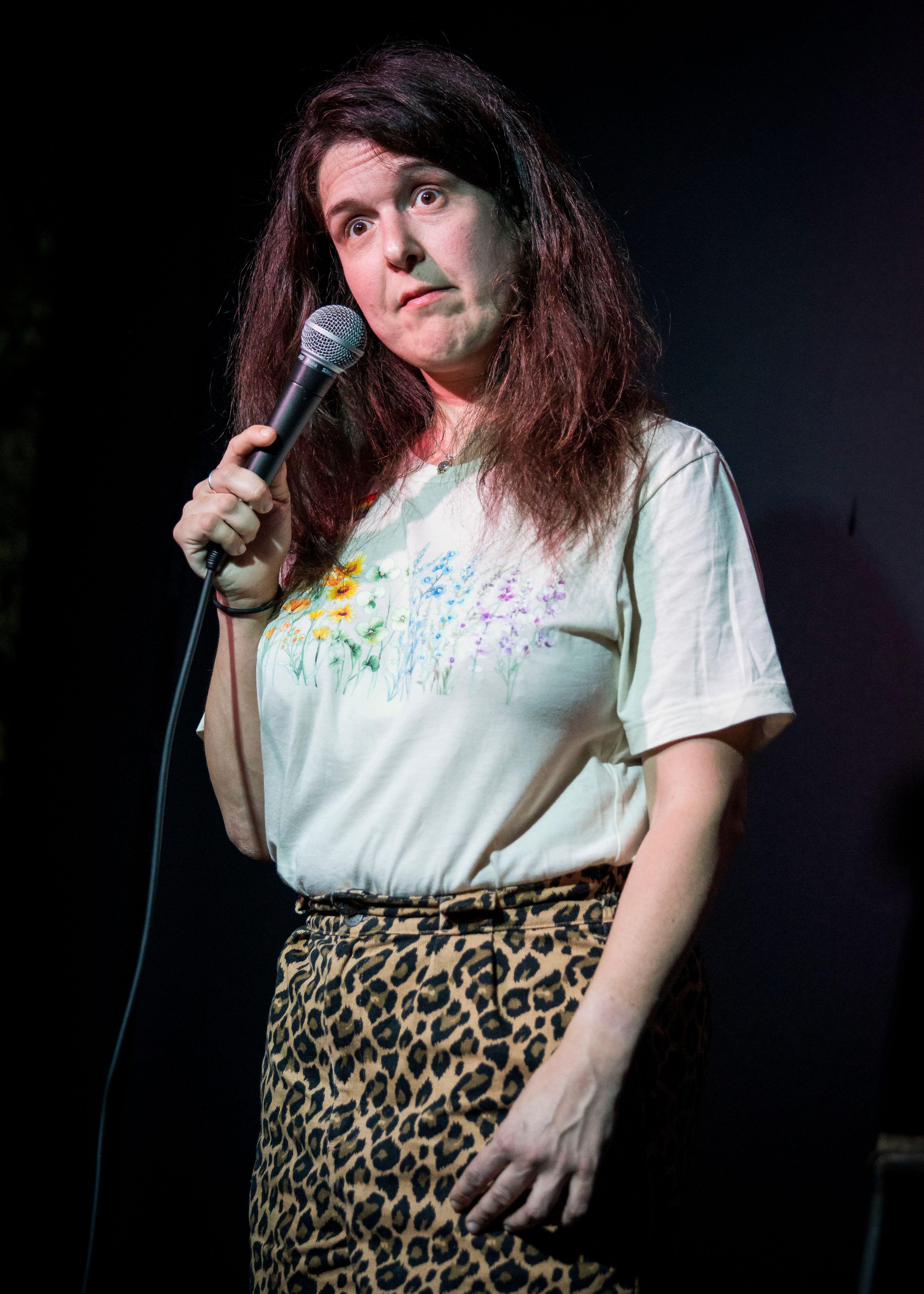 Comedian Rosie Jones attack on Brighton train