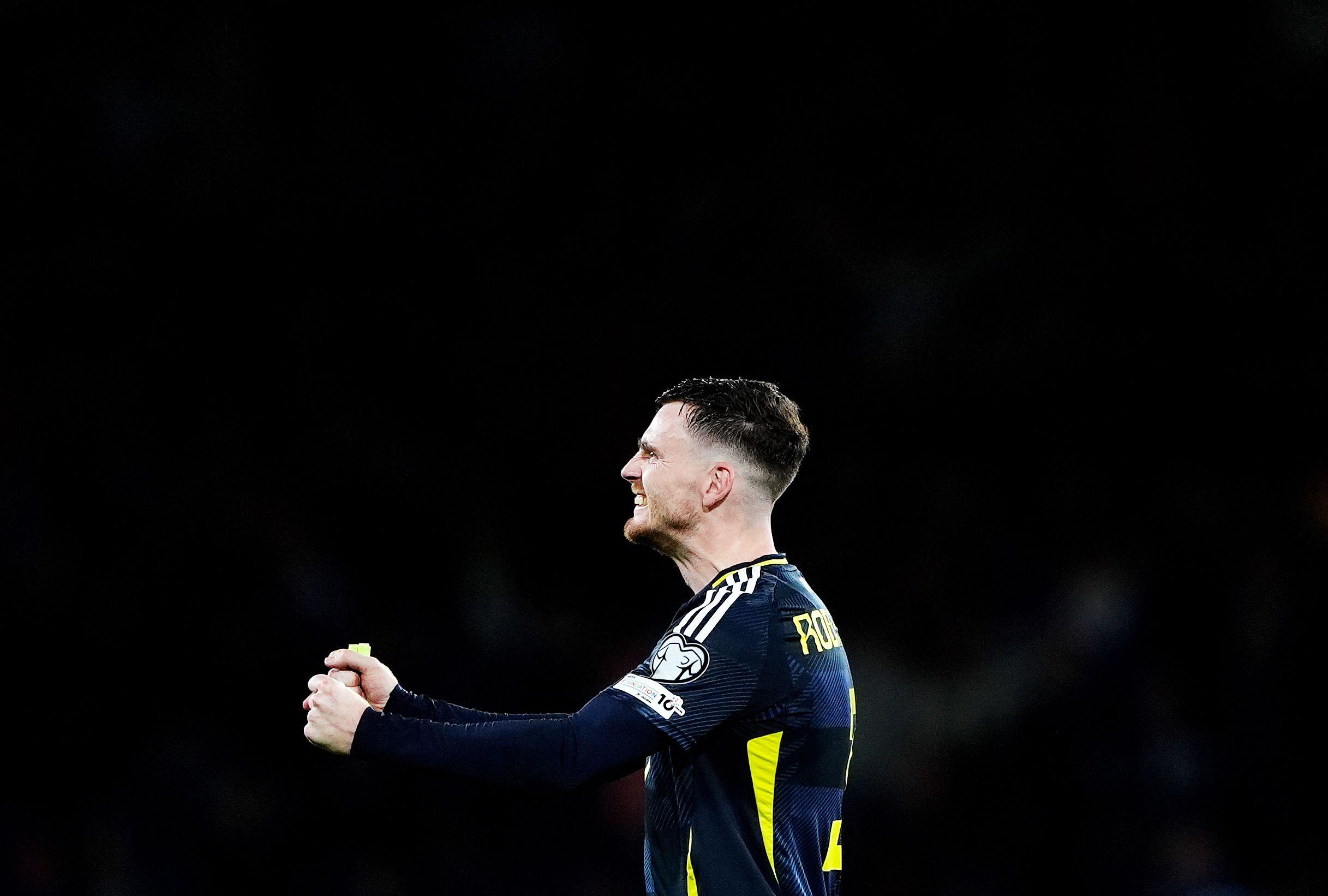 Andy Robertson wants Scotland fans 'in full voice' against Belarus