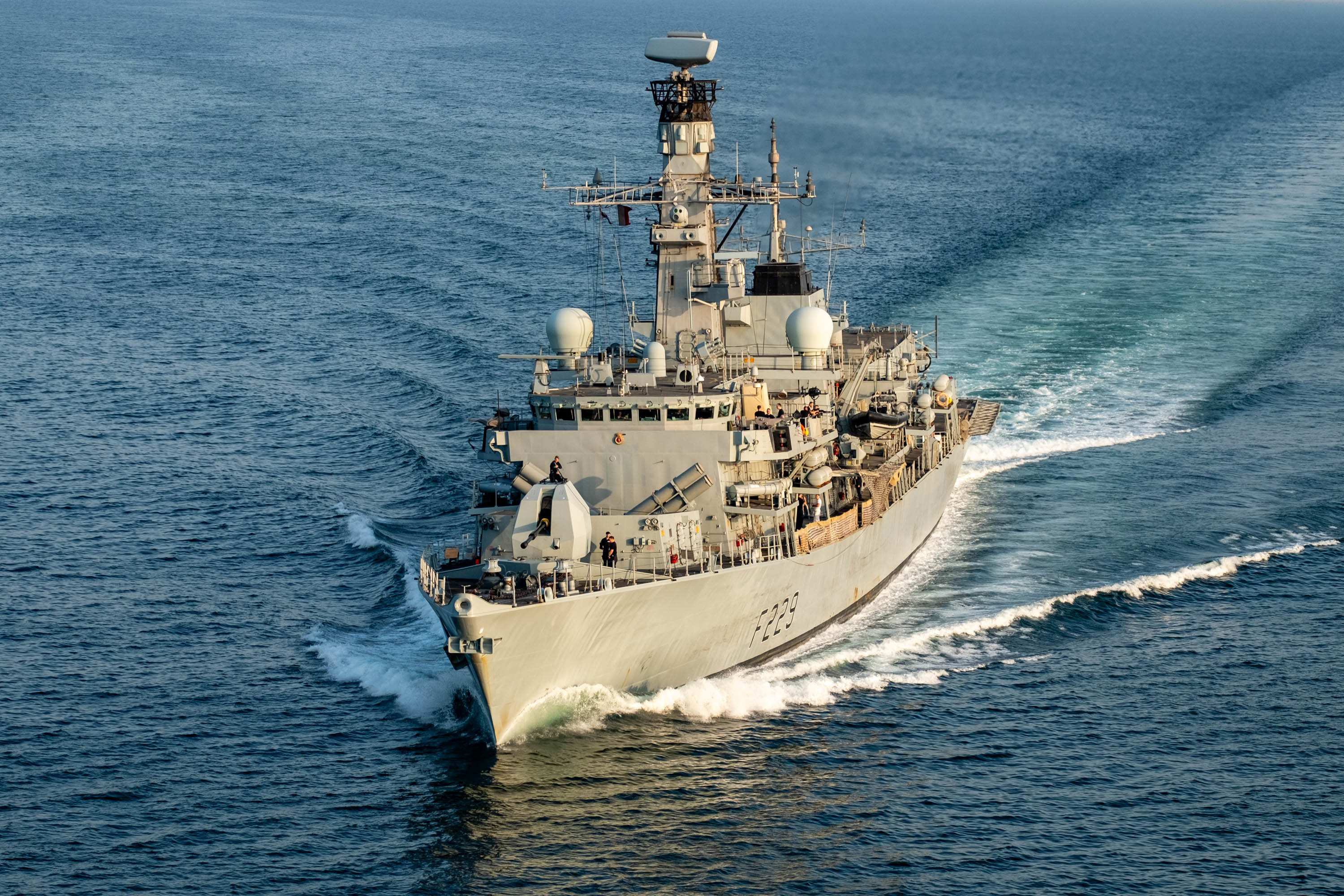Royal Navy warship stops £35 million drug shipment in Middle East