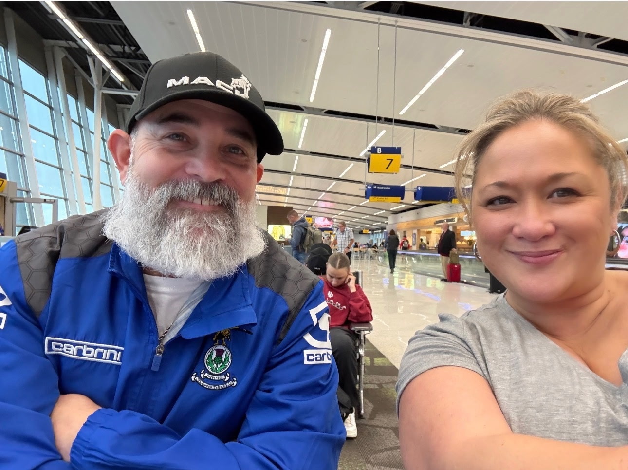 American couple renew vows after re-proposal on board ICT fan bus ...