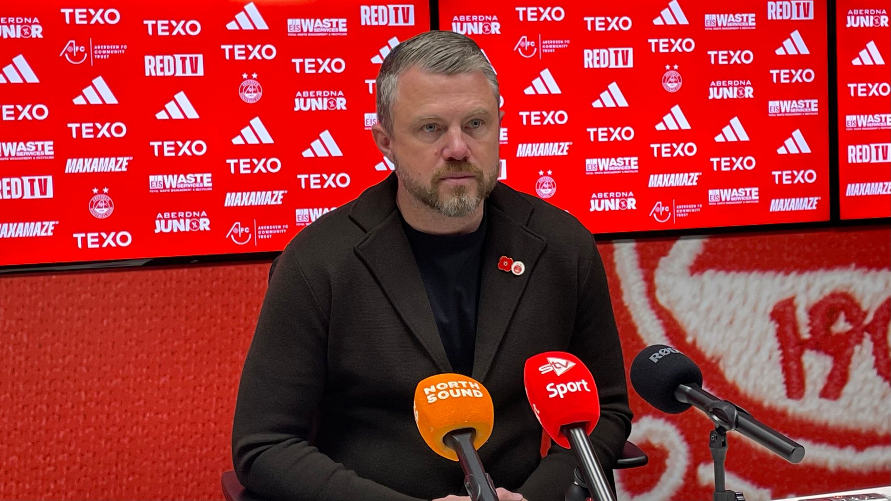 Jimmy Thelin admits Aberdeen were not good enough in defeat by Hibs.