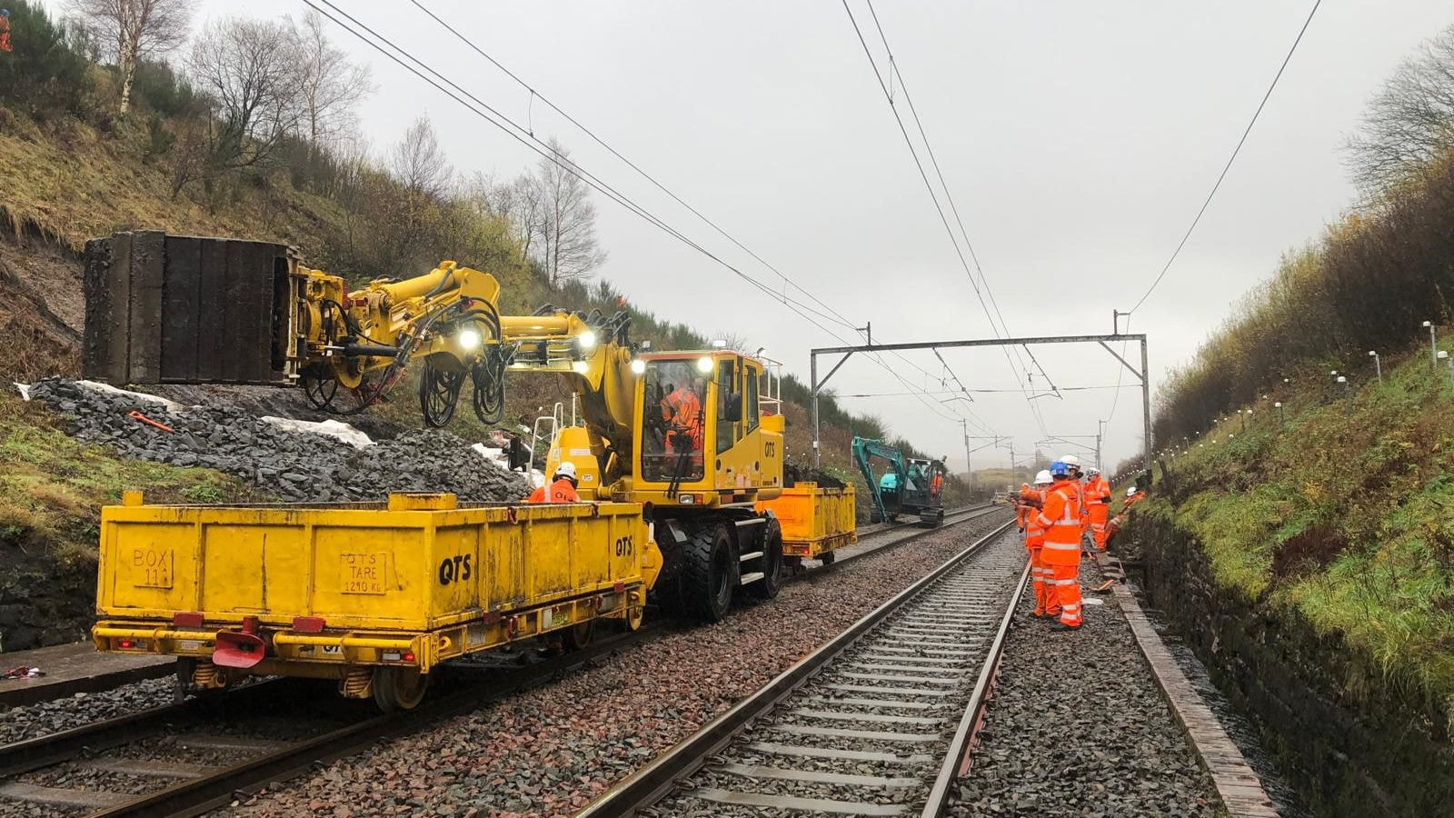 West Coast Main line to reopen after train derailment