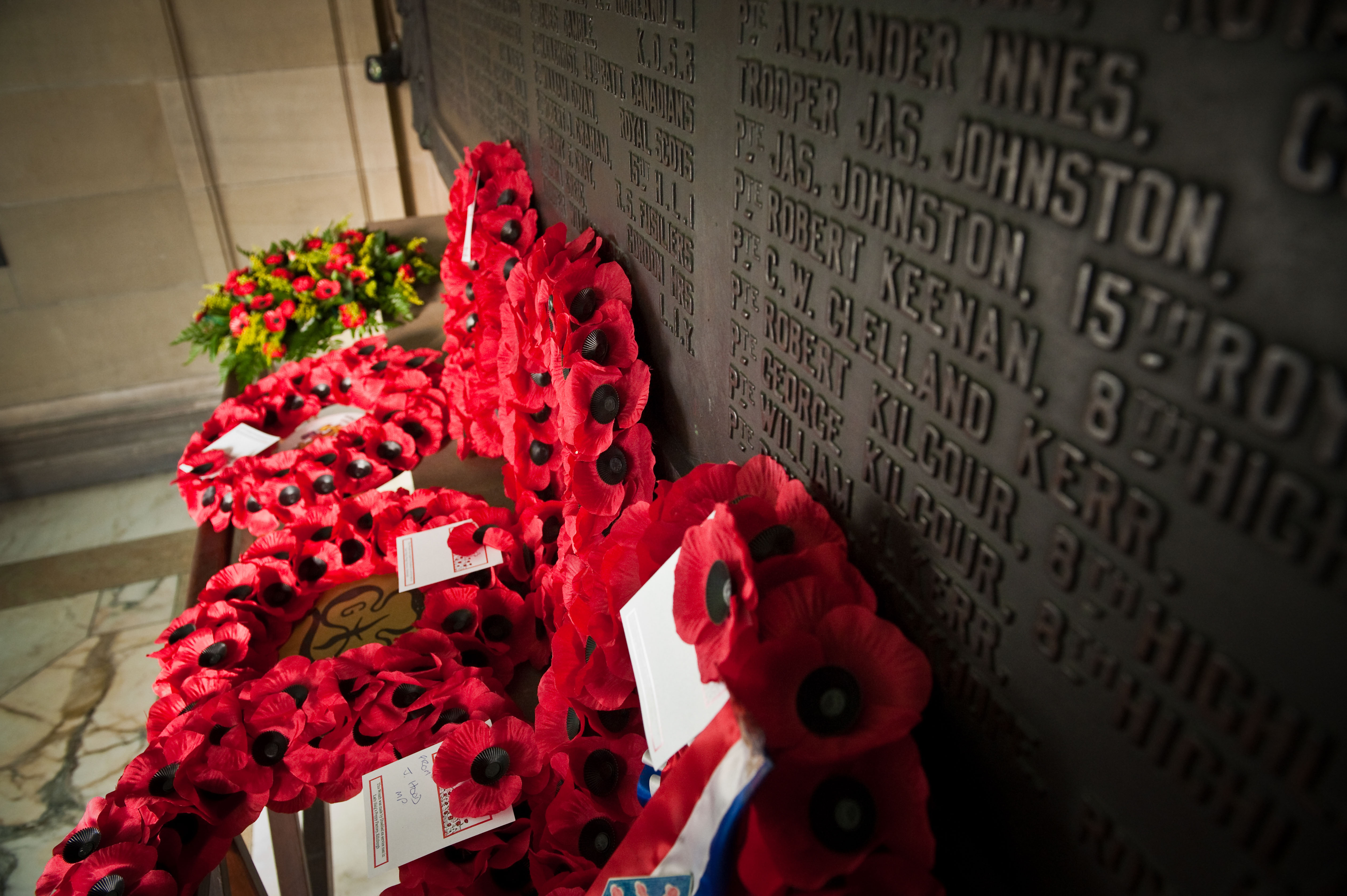 Country falls silent for Remembrance Sunday
