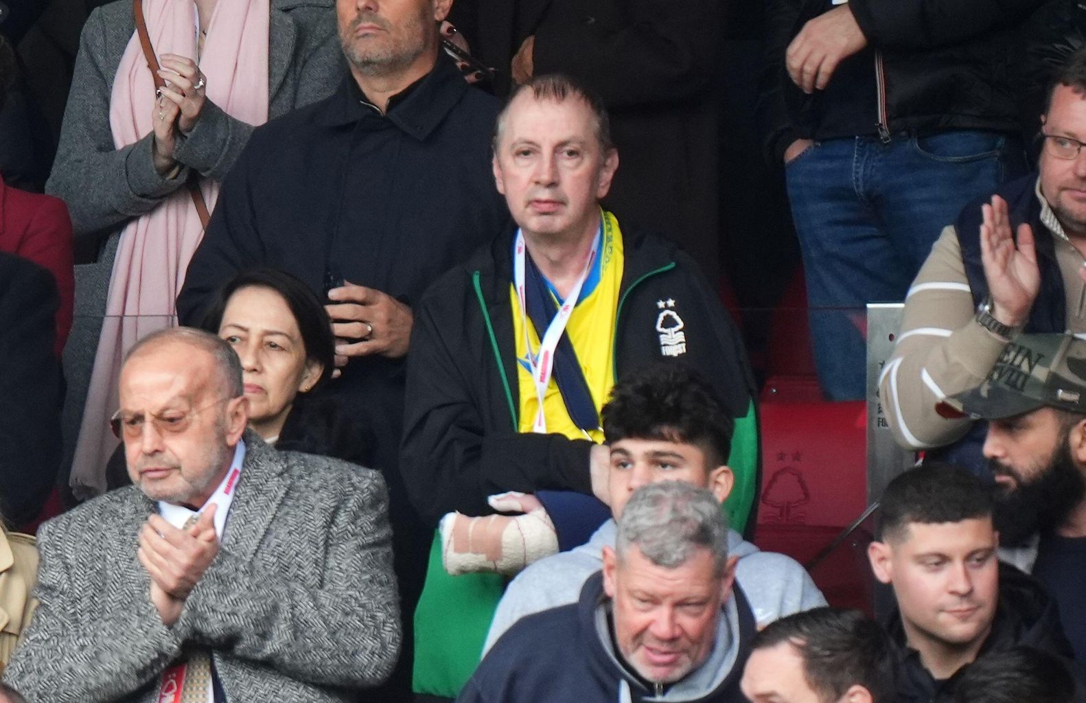 Huntingdon knife attack hero gets standing ovation at Nottingham Forest