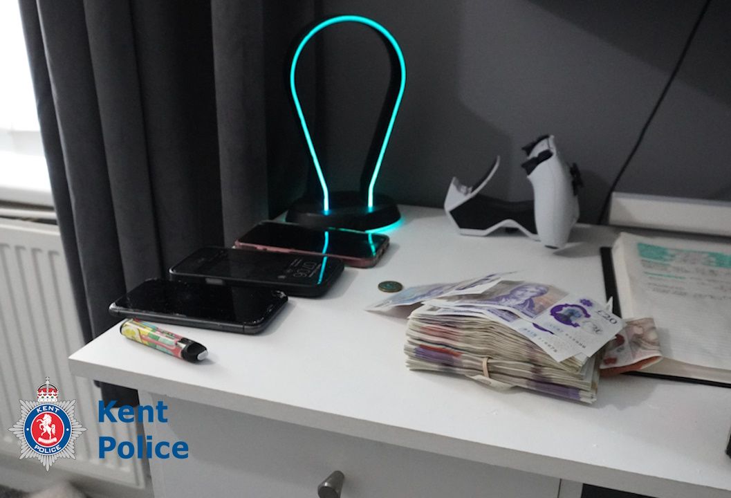 Faversham man jailed after hiding drugs and weapons in children's playroom