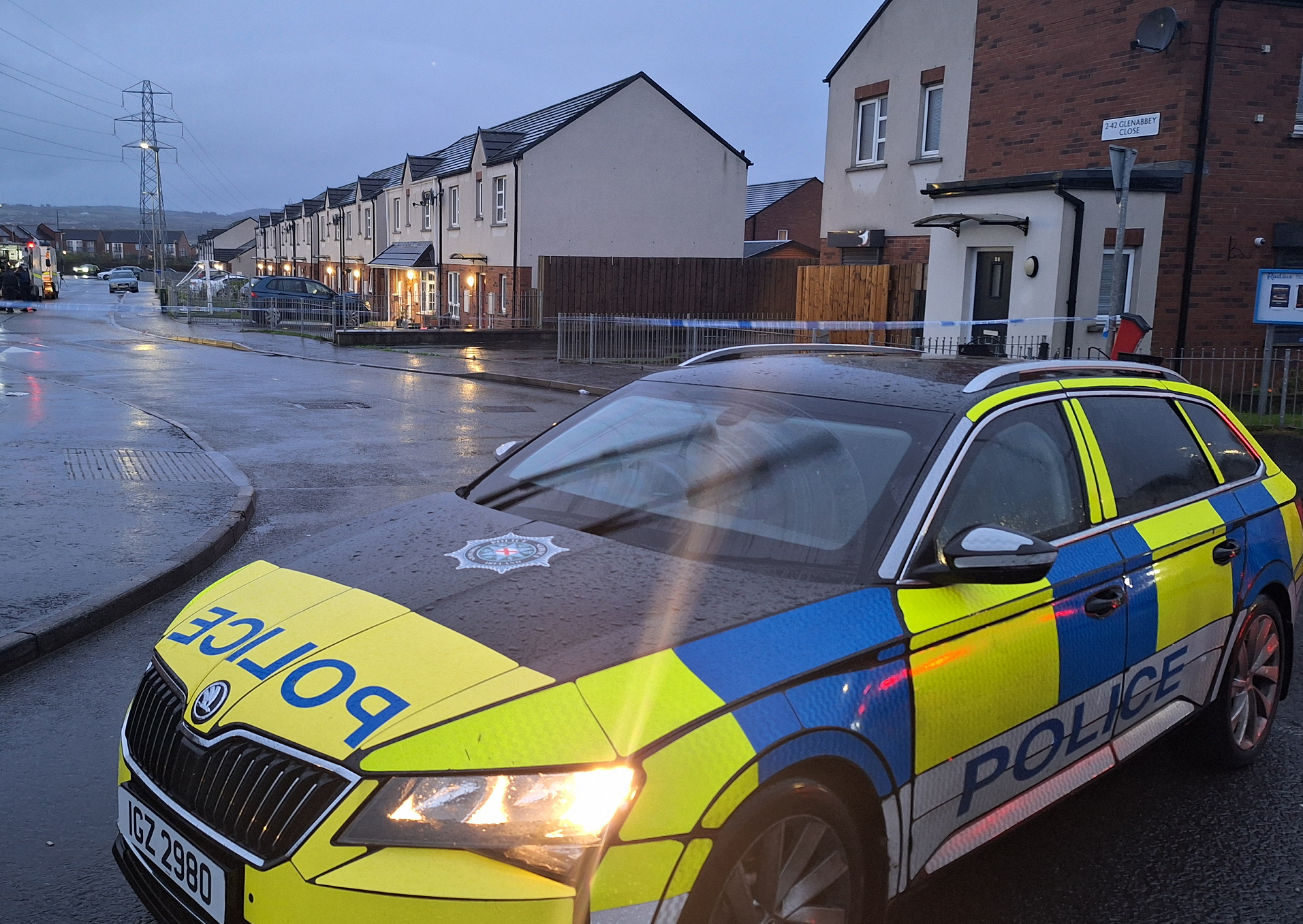 Homes have been evacuated during a security alert in Derry