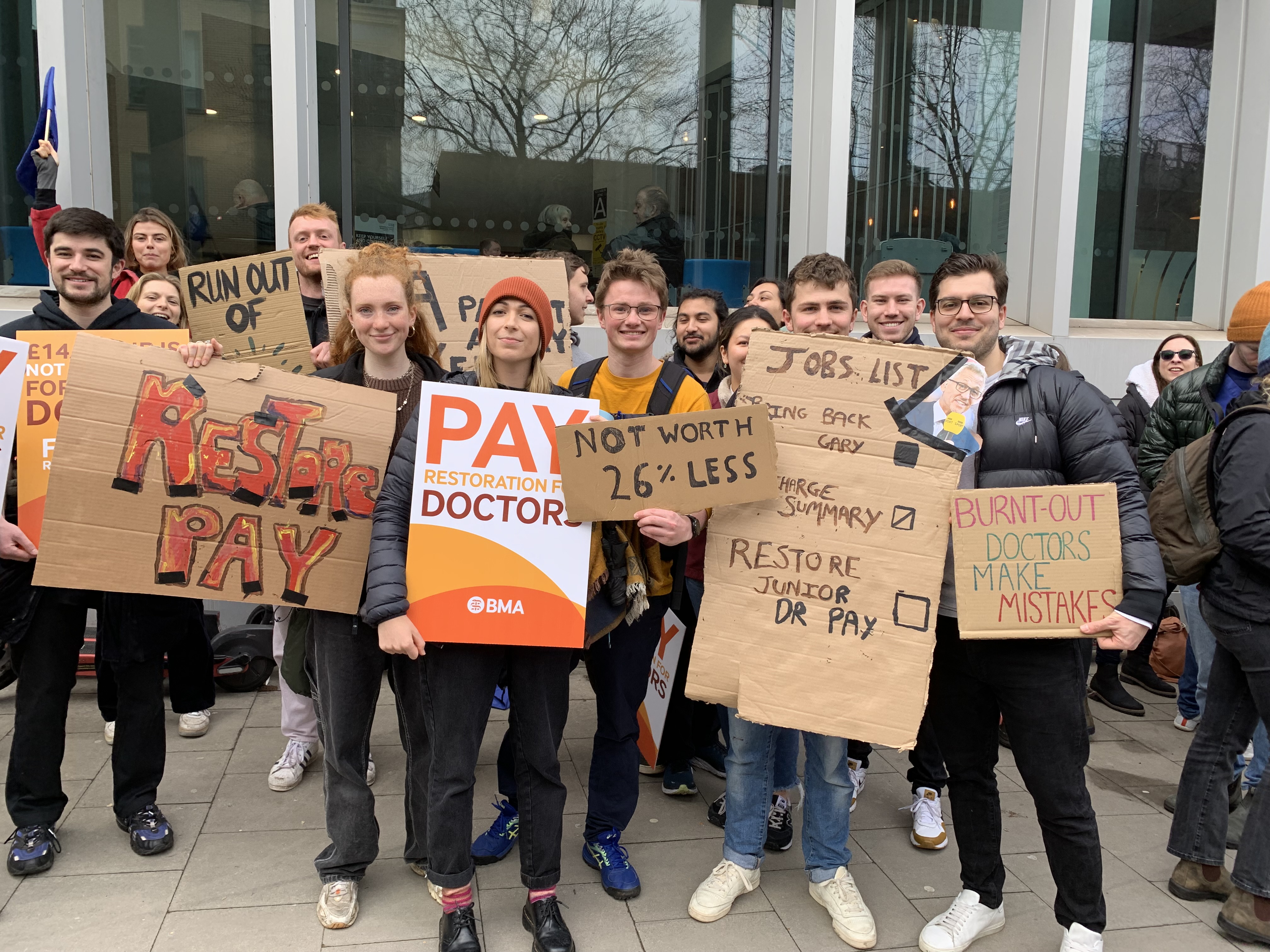 NHS doctors in England to strike for five days