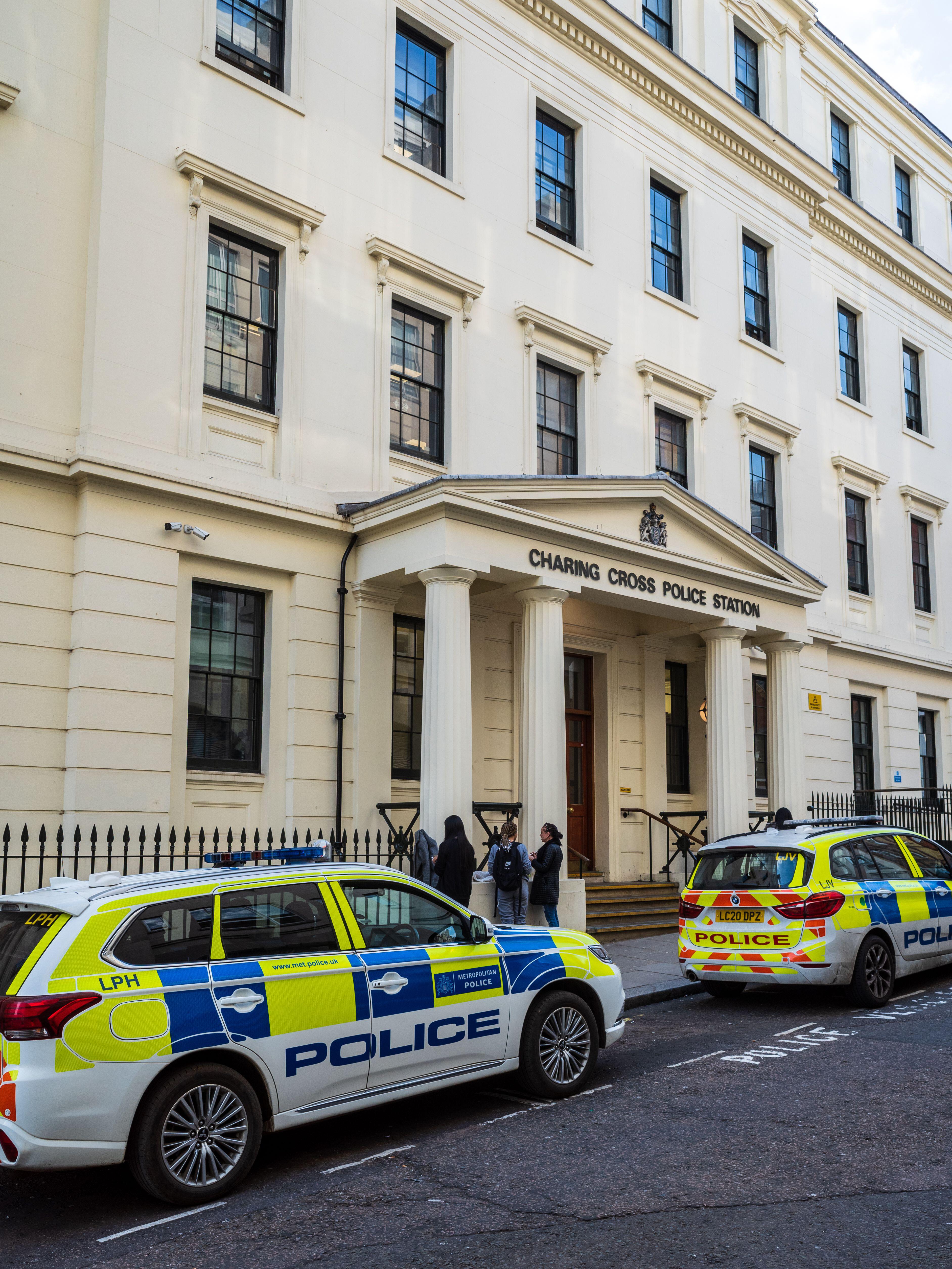 Charing Cross police officer suspended over alleged "inappropriate ...