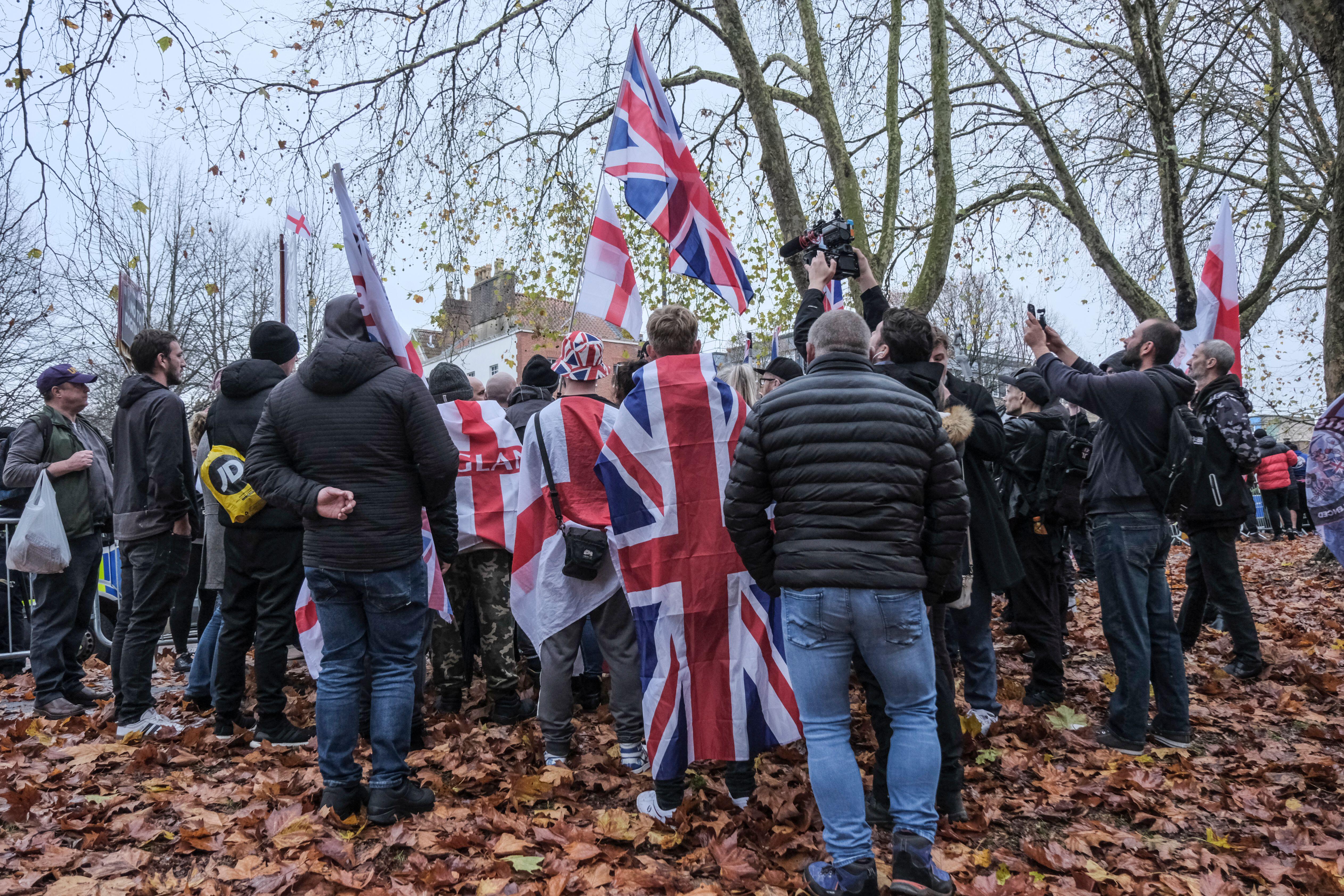 Four arrests made after officers assaulted during Bristol protests