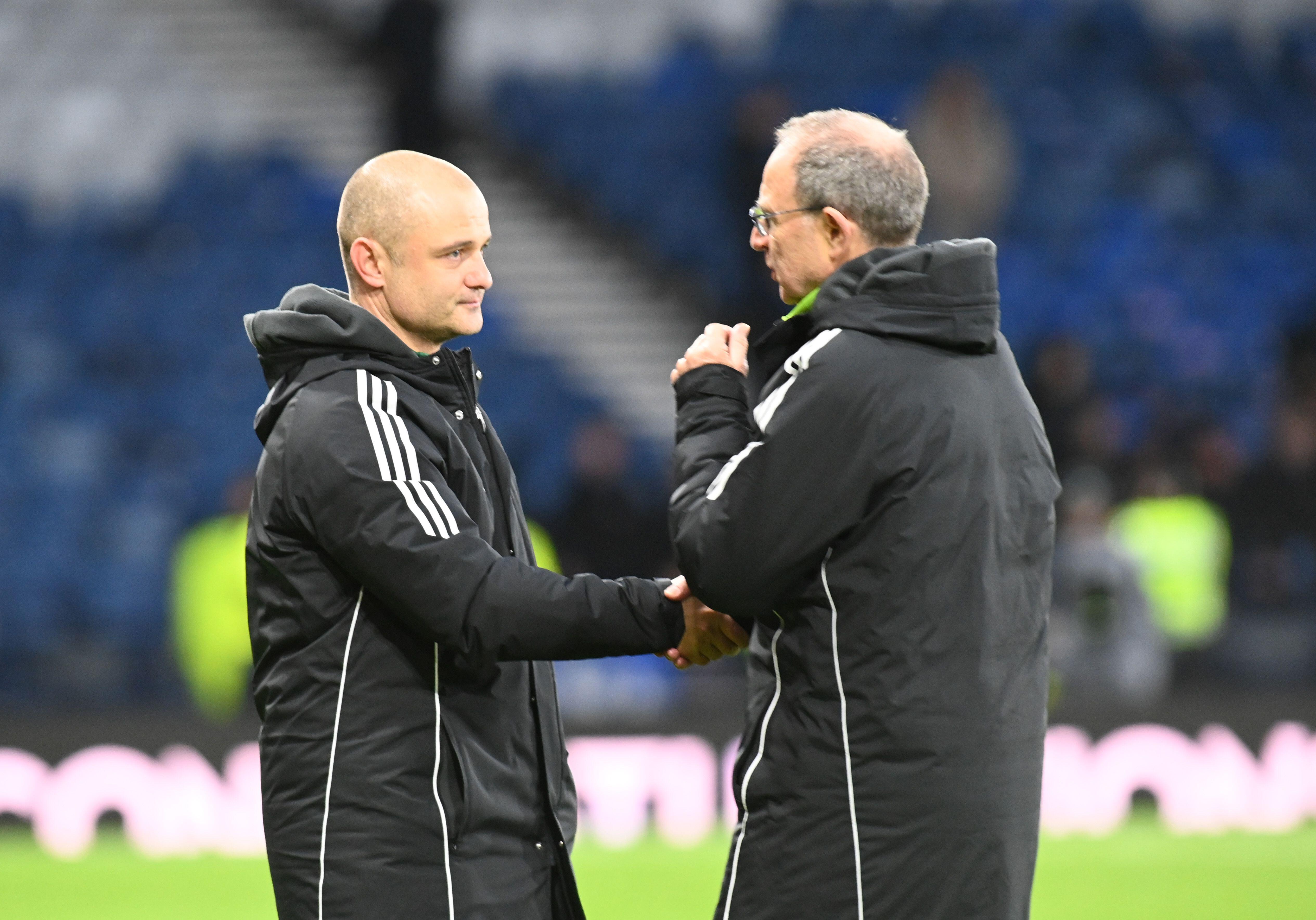 Martin O'Neill and Shaun Maloney to continue with Celtic interim job