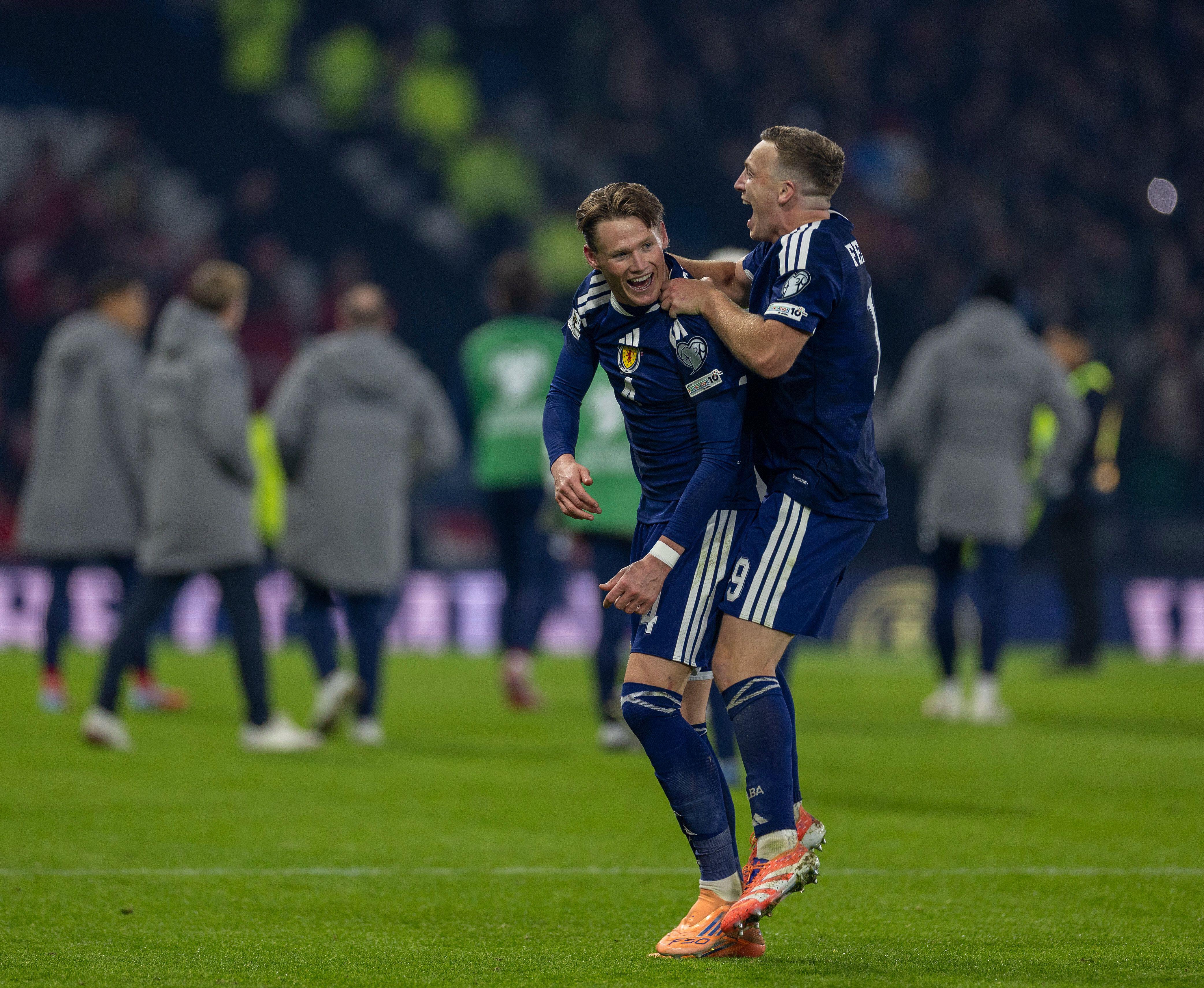 Ferguson gives daughter birthday gift as Scotland reach World Cup