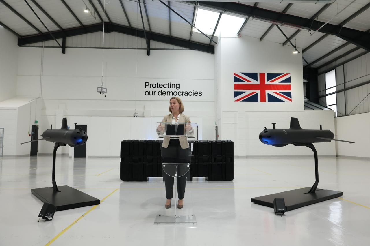 First UK factory developing AI and drones for the navy opens in ...