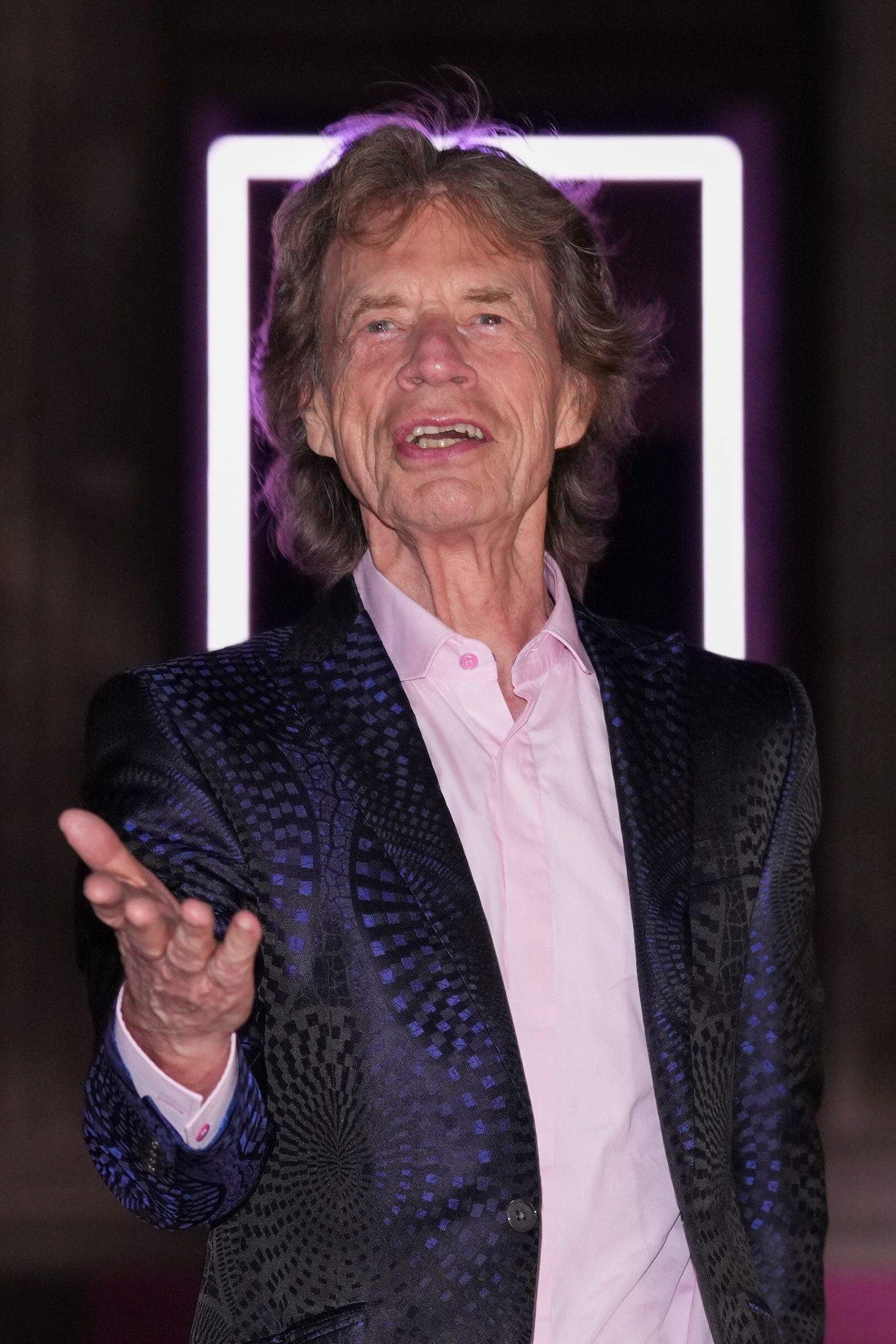 Mick Jagger goes back to school in Kent