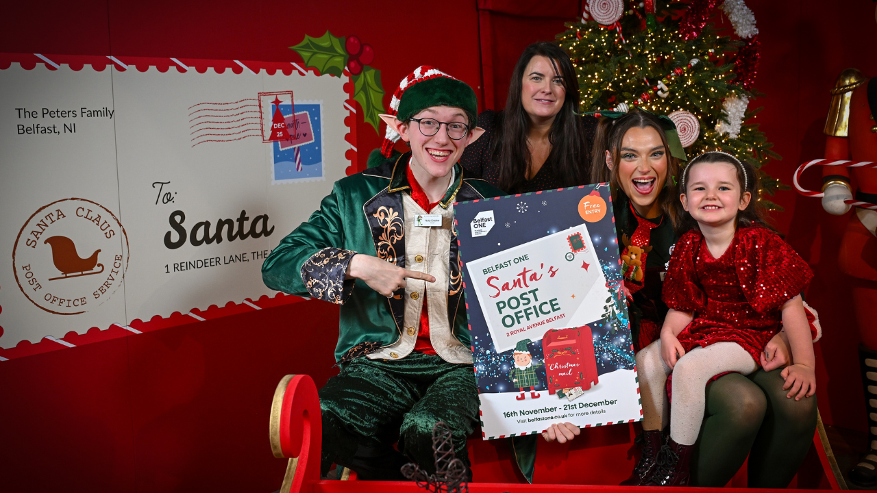 Santa’s biggest Post Office now open in Belfast as 10,000 letters head ...