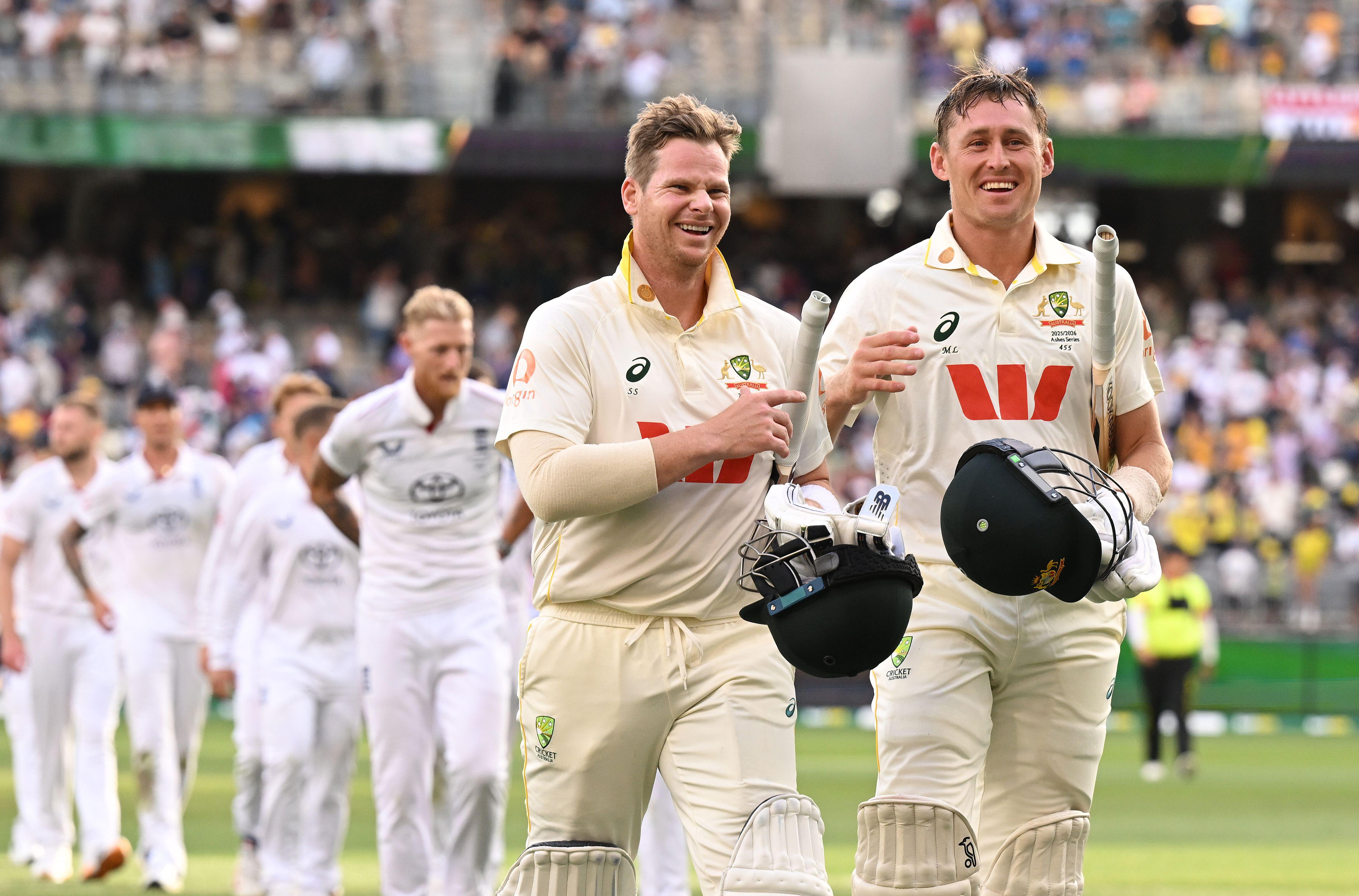 Australia race to victory in first Ashes test after England batting ...