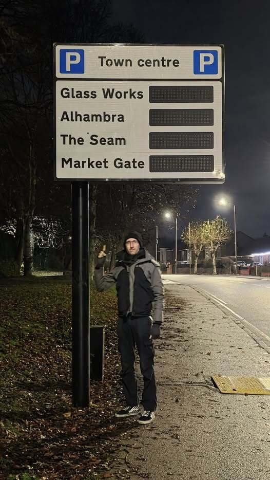 Barnsley Council to fix parking sign installed facing the wrong ...