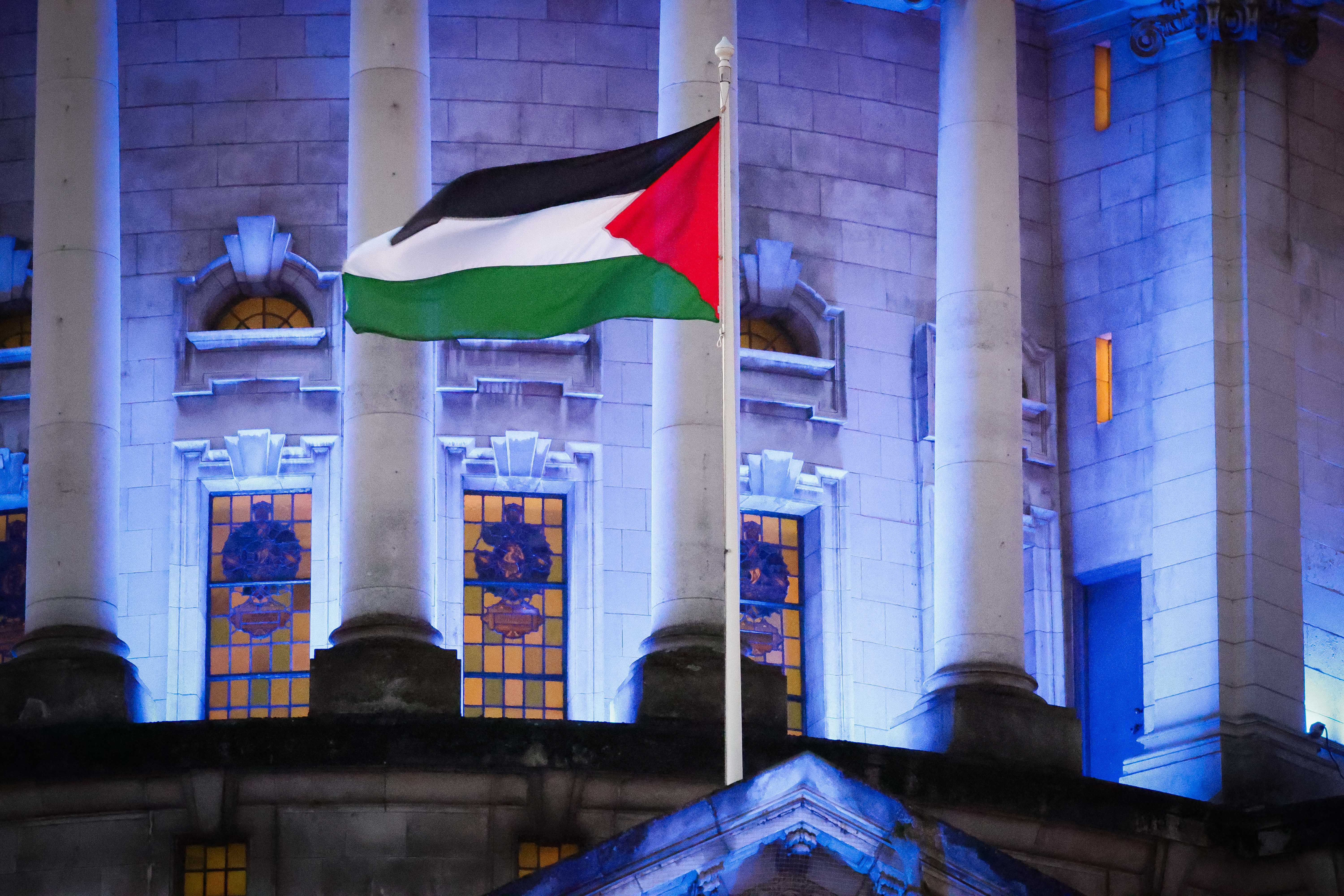Palestinian-flag-put-up-at-Belfast-City-Hall-after-council-vote