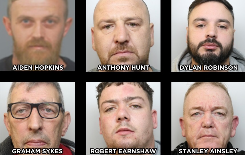Six jailed for 44 years after Manchester organised crime gang ...