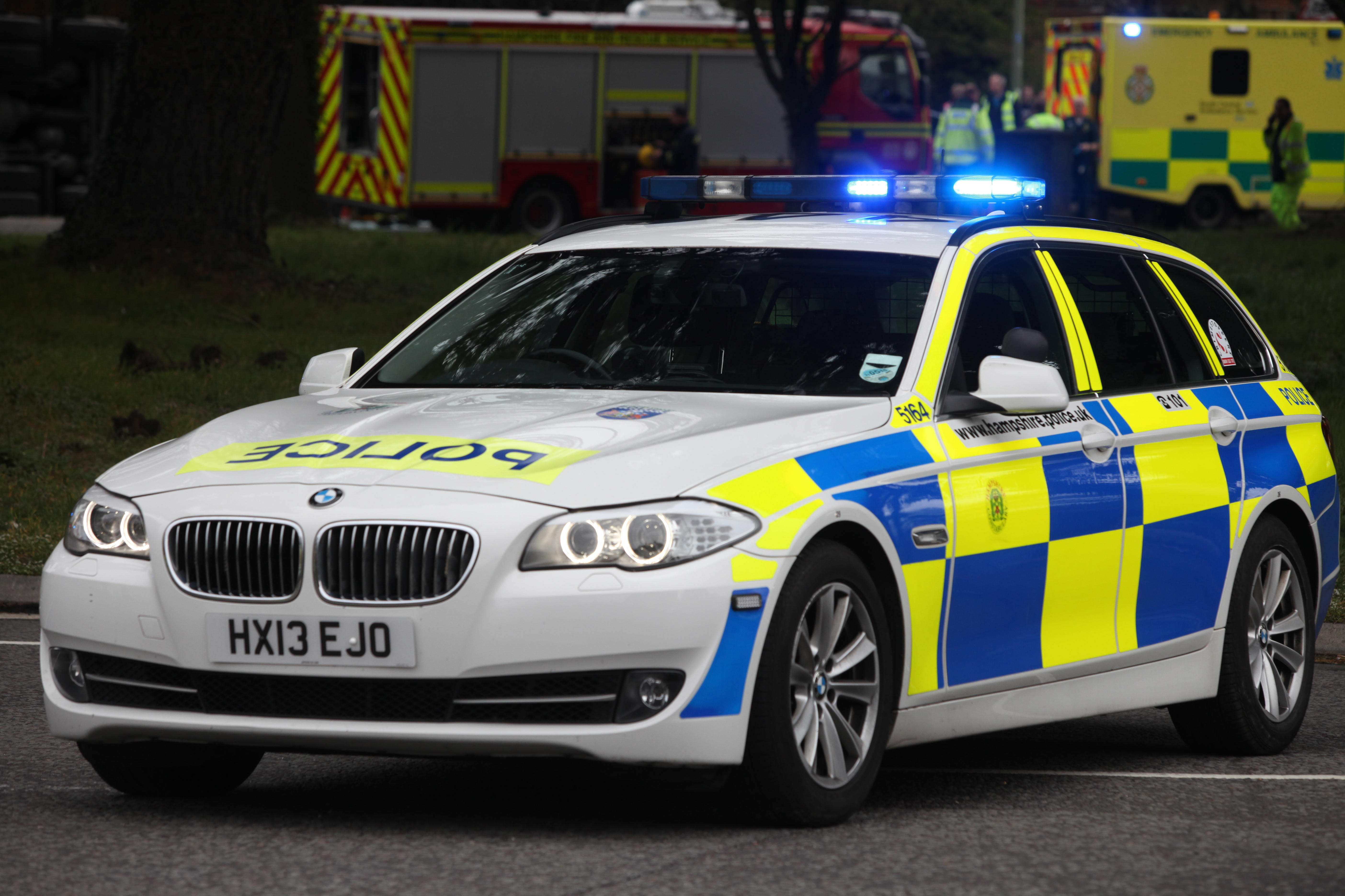 Man arrested after ram-raid in Hook and crash involving stolen cars