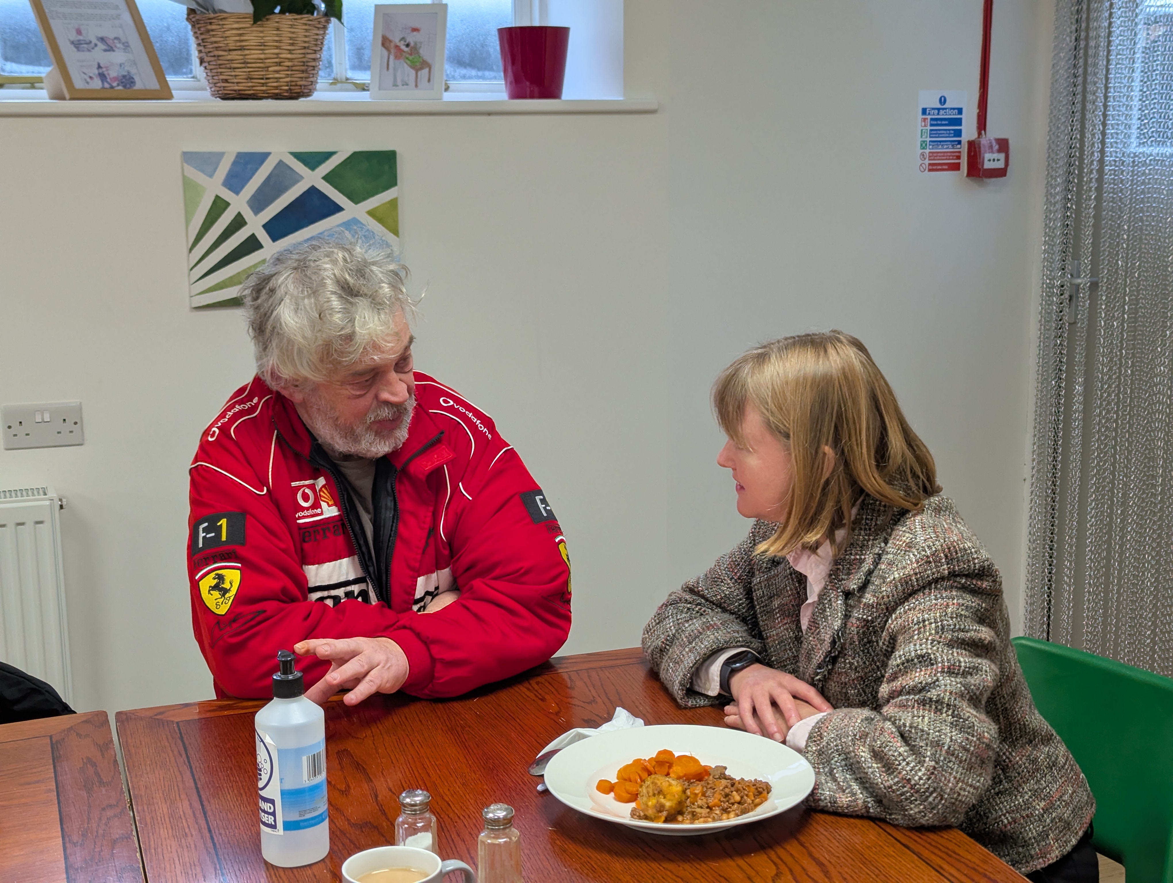 MP highlights need for sustained funding for homelessness services