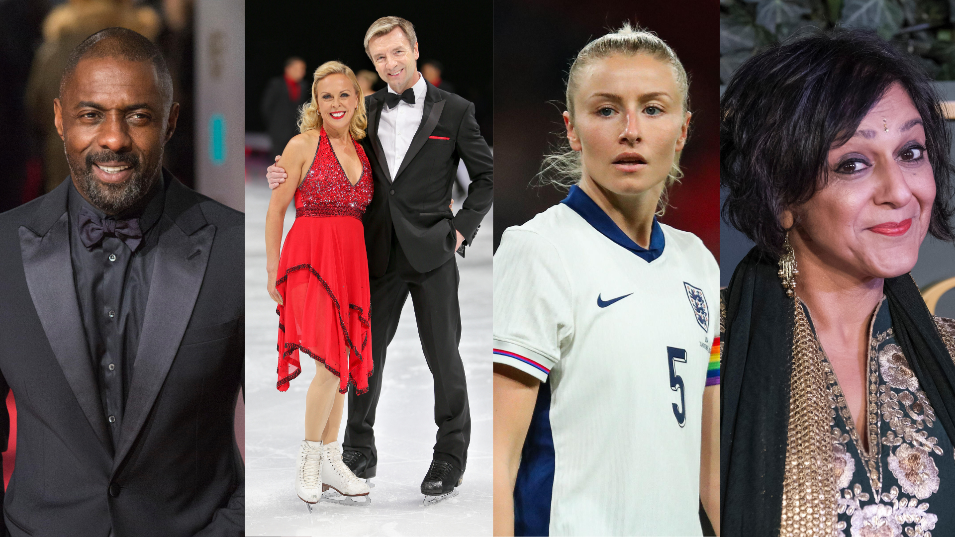 Idris Elba, Torvill and Dean, Lionesses and Red Roses lead the New ...