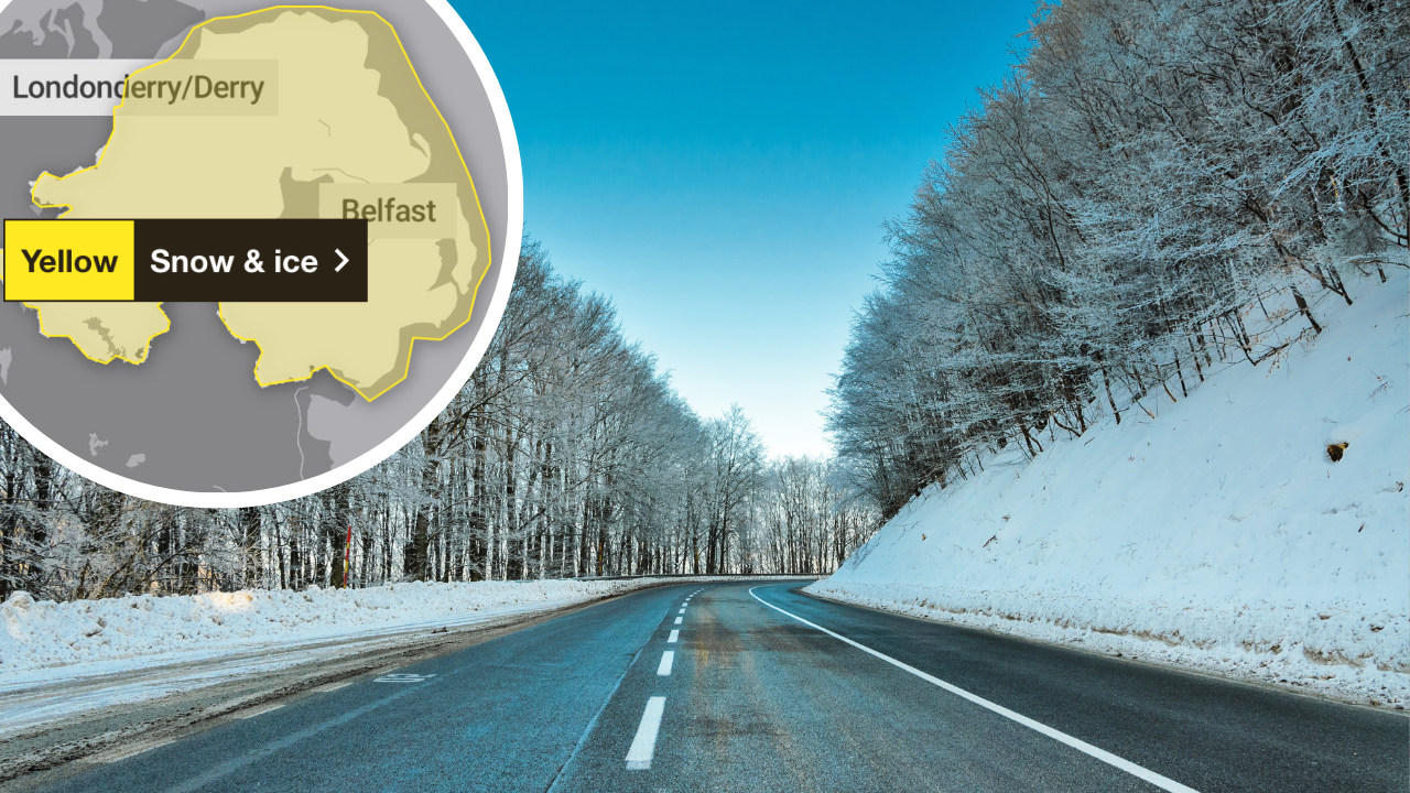 Snow warning issued this weekend