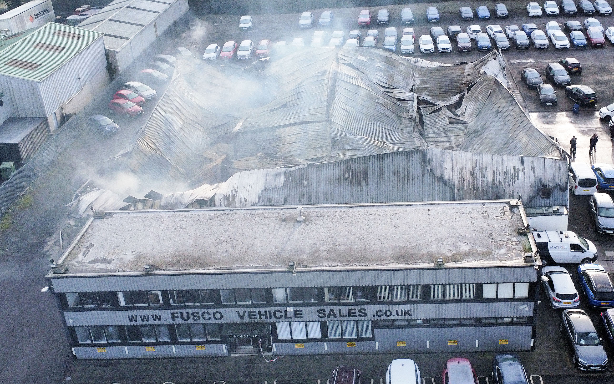 County Down industrial estate fire believed to be accidental