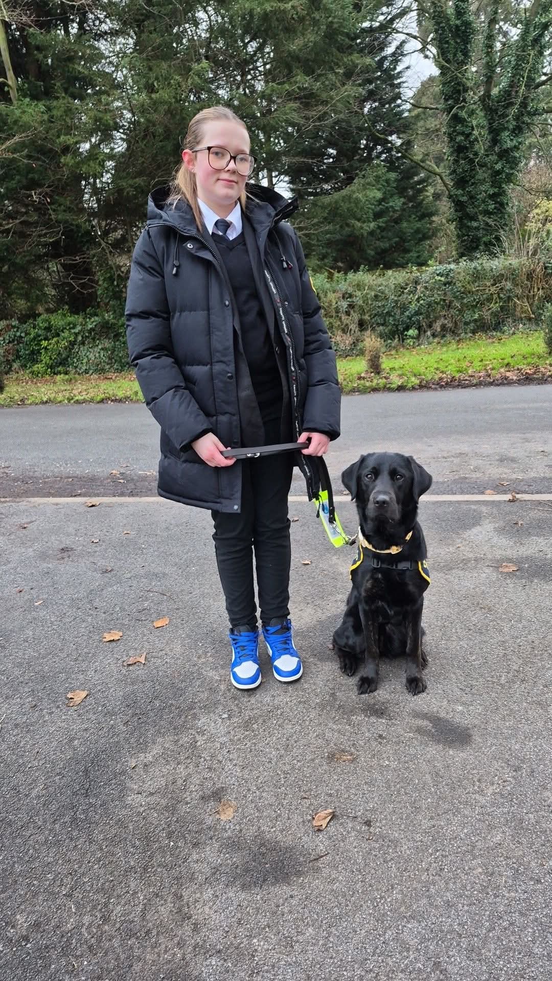 Twelve-year-old girl from Grimsby walks 122 miles for Guide Dogs ...