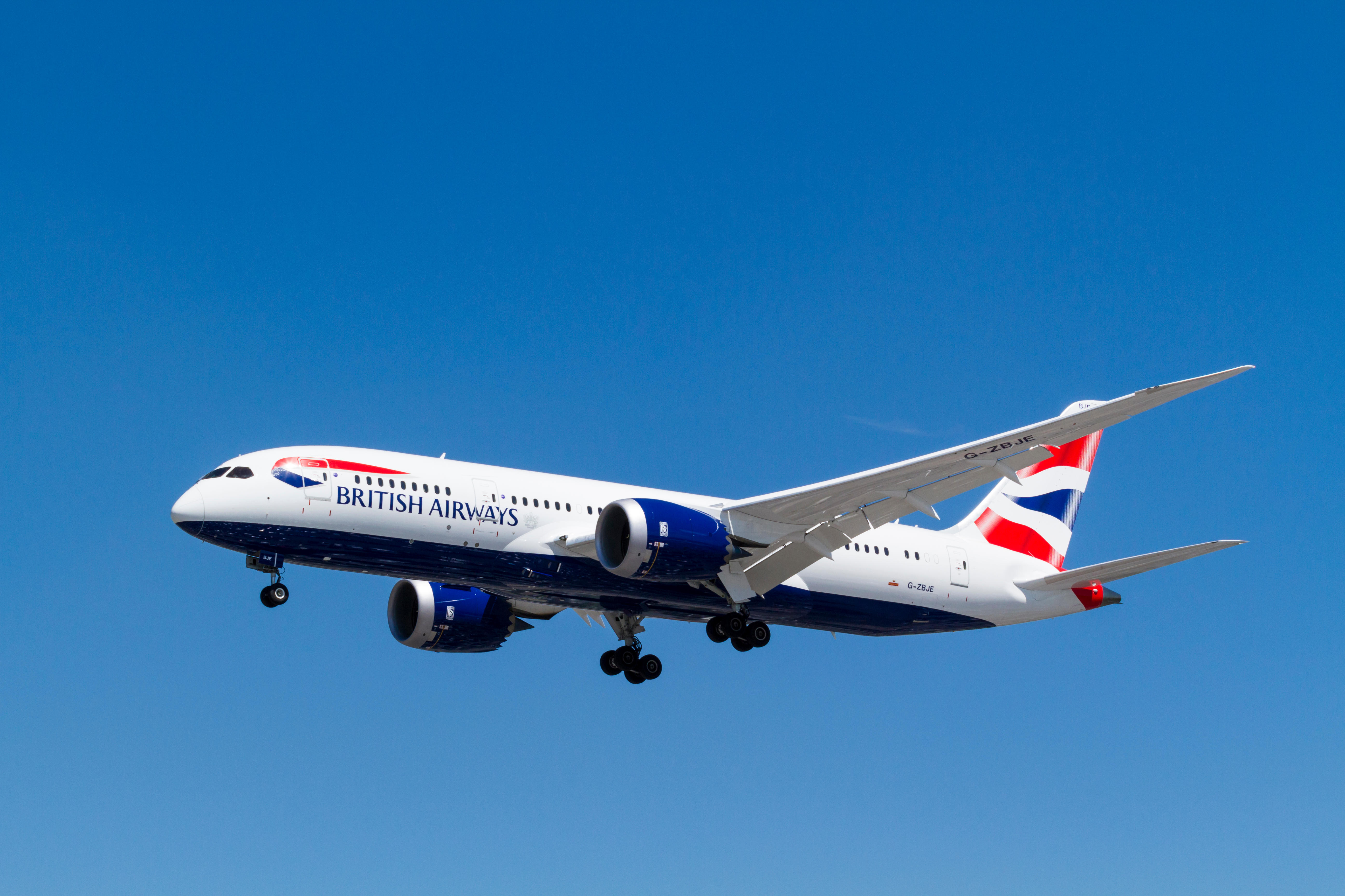 British Airways plane bound for London loses tyre