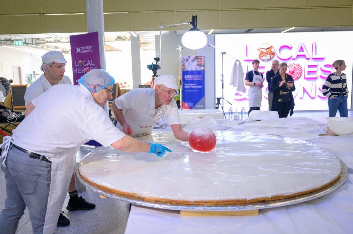 North of Scotland bakers create largest-ever empire biscuit | News - MFR