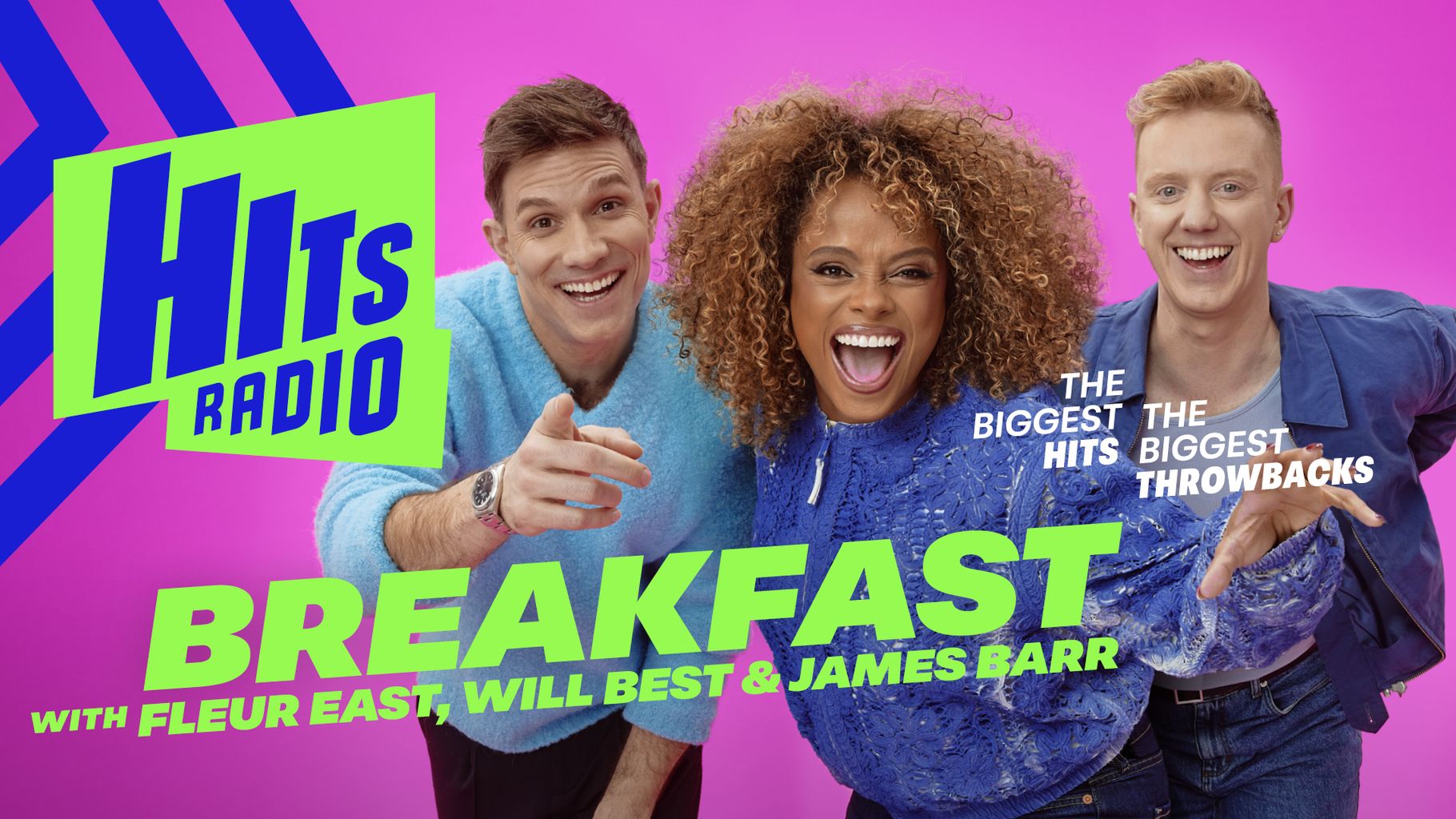 Turn It Up! Hits Radio Breakfast with Fleur East, Will Best and James ...