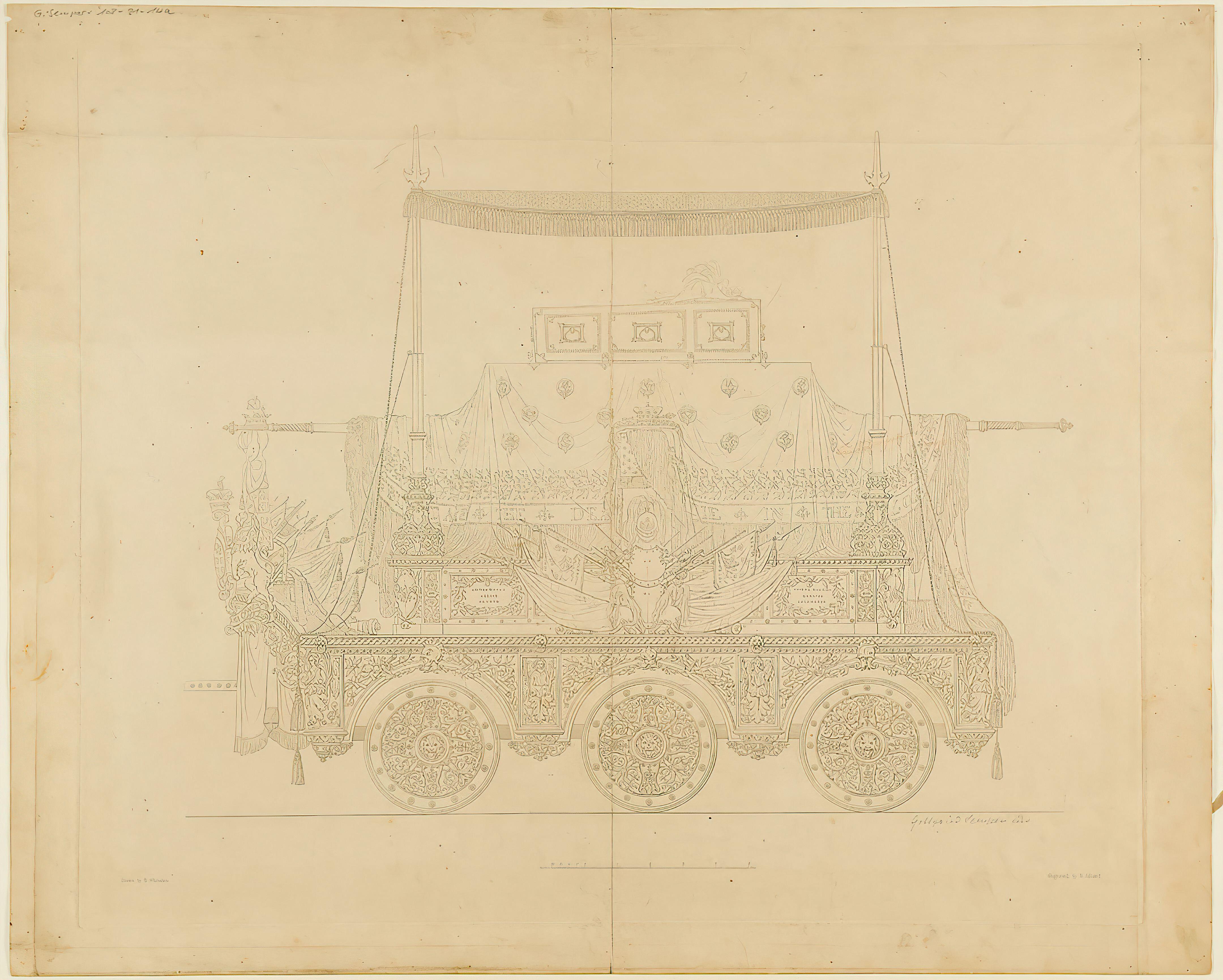 Duke of Wellington’s funeral carriage sketch heads to auction | News ...