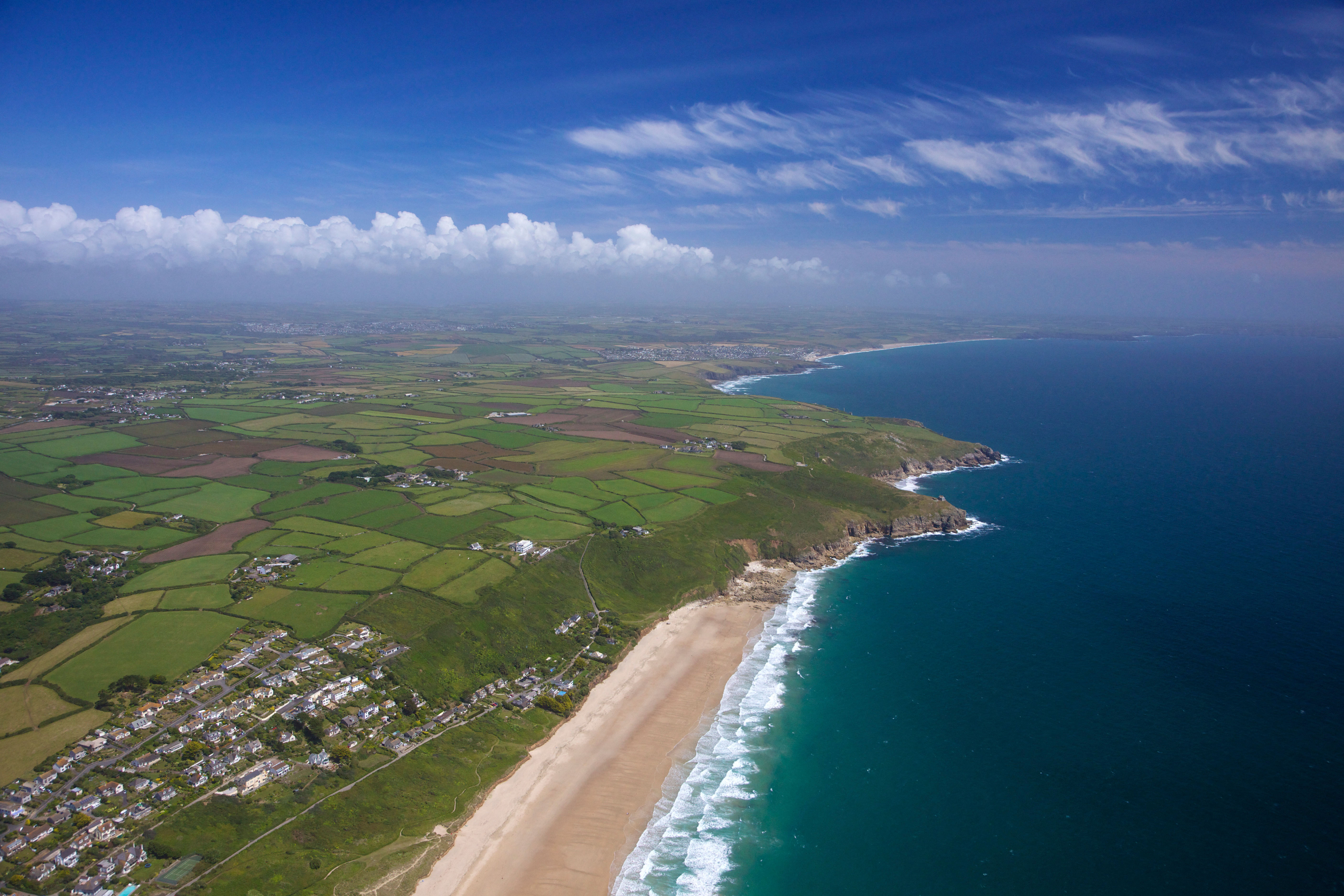 10-year-old child rescued from sea off Cornwall coast