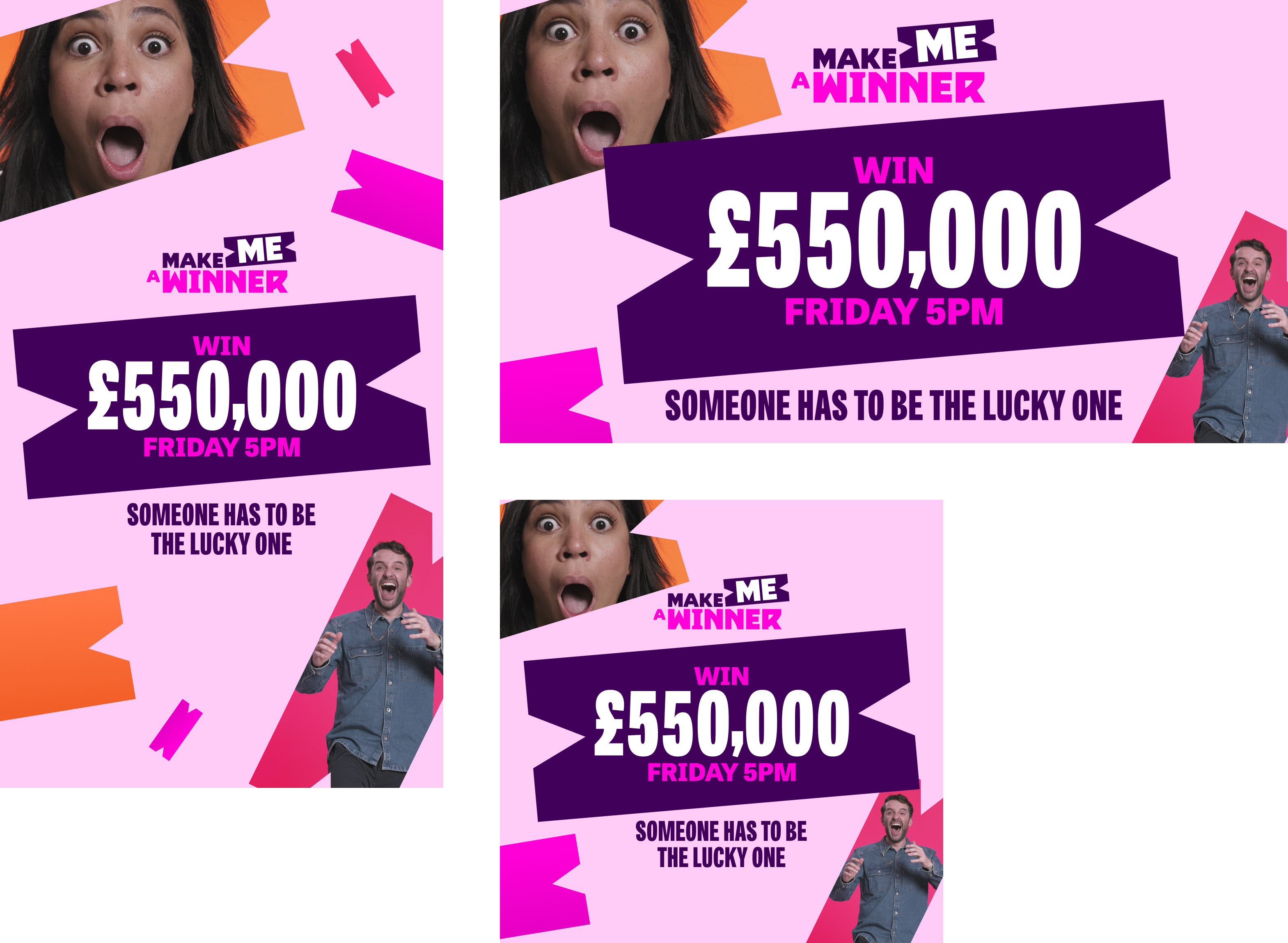 Win FIVE HUNDRED AND FIFTY THOUSAND POUNDS! | Win - Clyde 1
