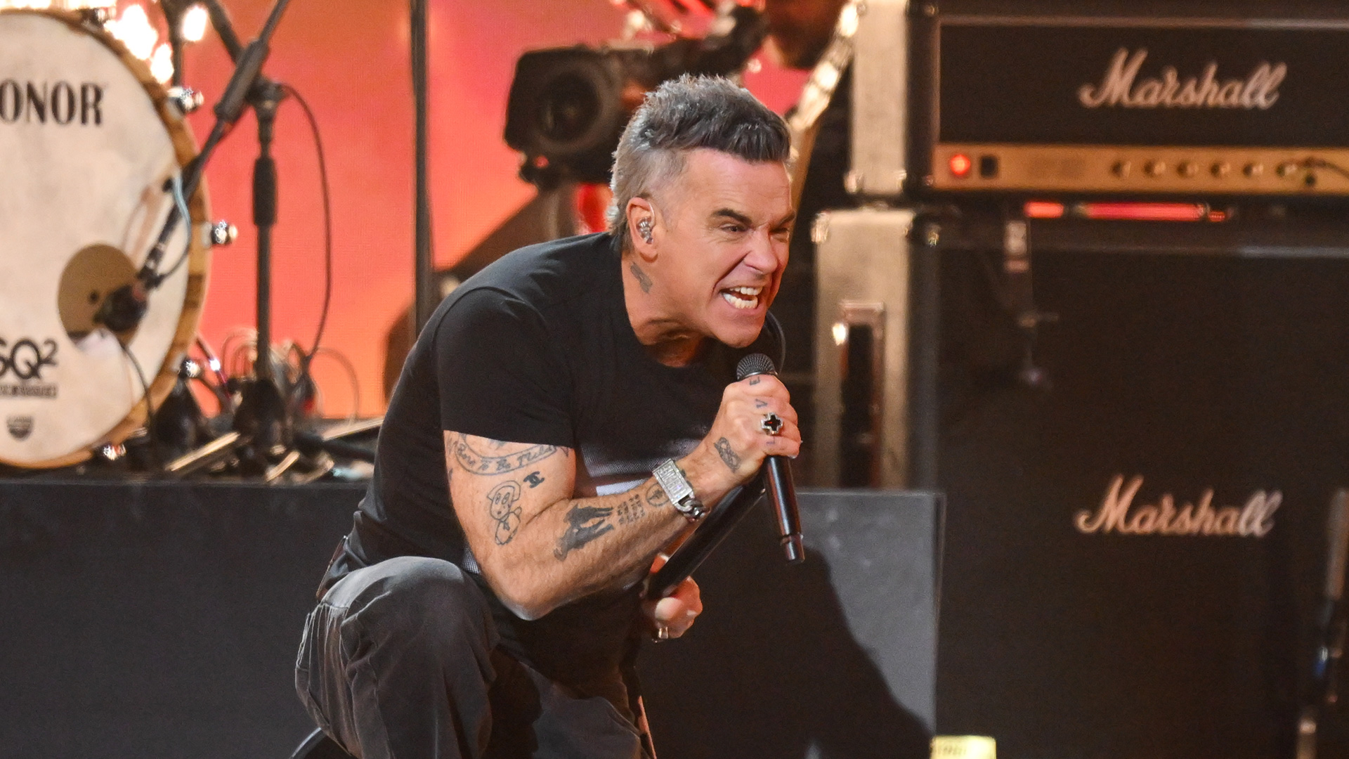 Robbie Williams leads tribute to Ozzy Osbourne at The BRIT Awards 2026