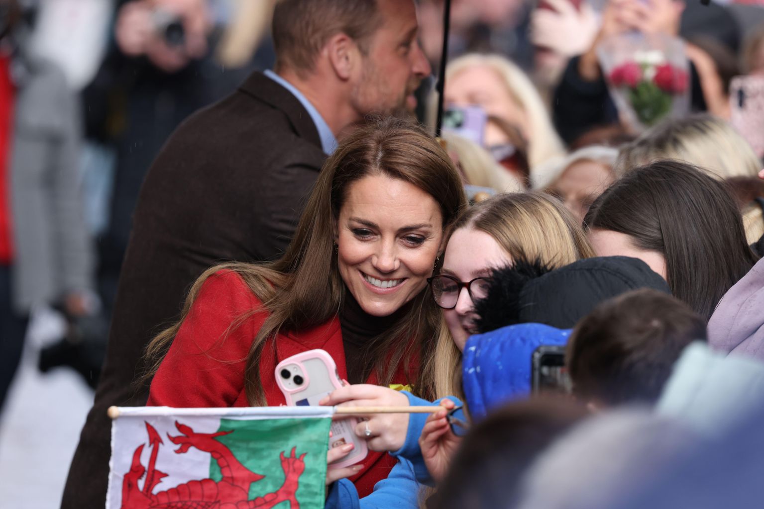 Kate shares message in Welsh for first time to mark St David's Day ...