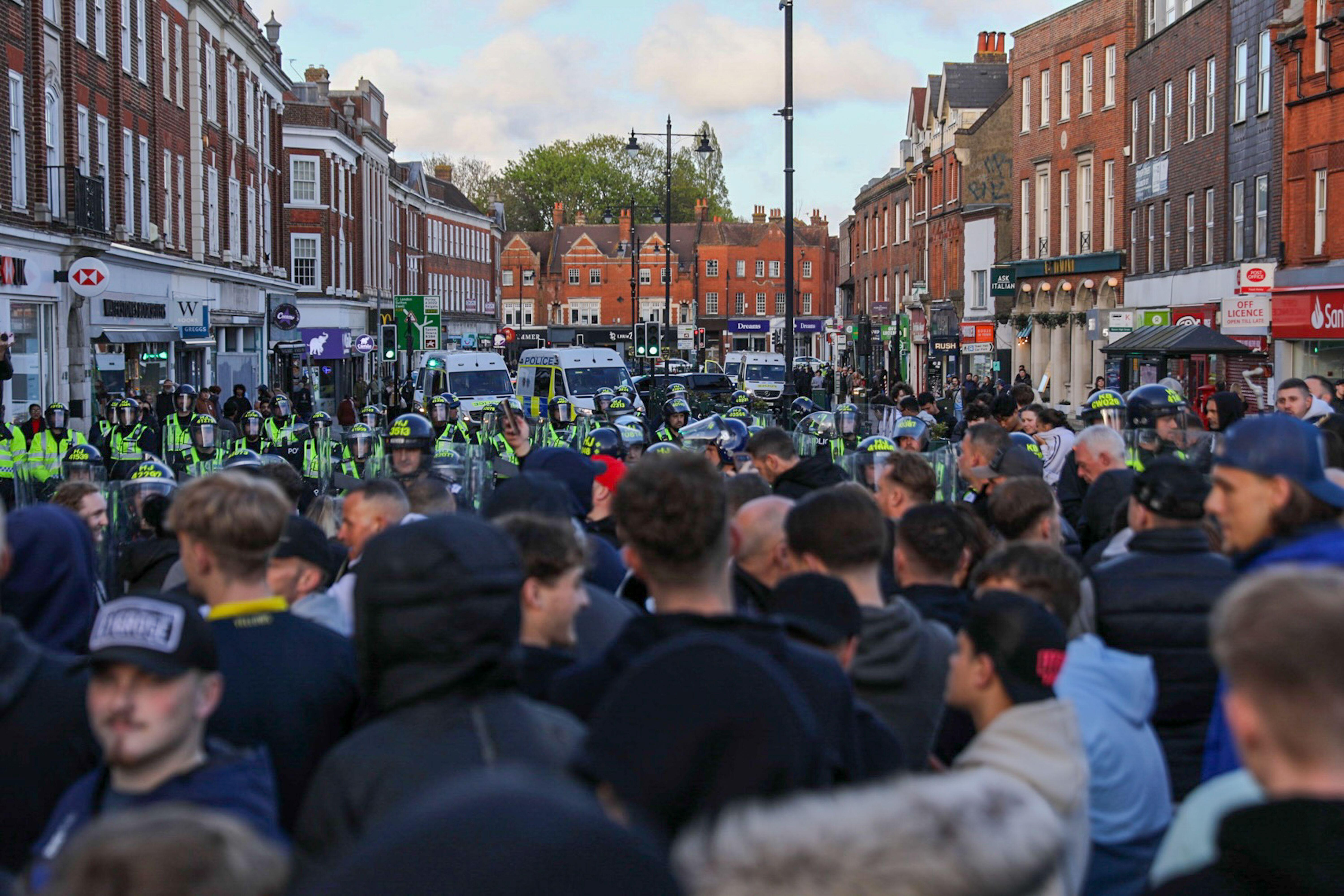 Surrey Police Commissioner condemns ‘shameful’ scenes following more ...