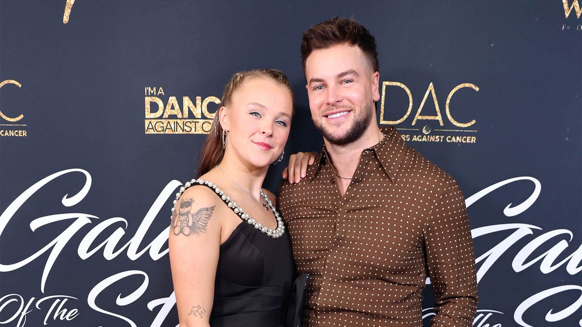 JoJo Siwa and Chris Hughes celebrate one-year anniversary
