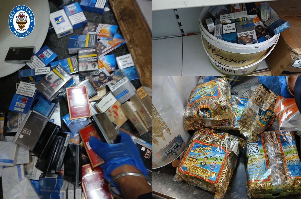 Illegal cigarettes seized in Lozells operation