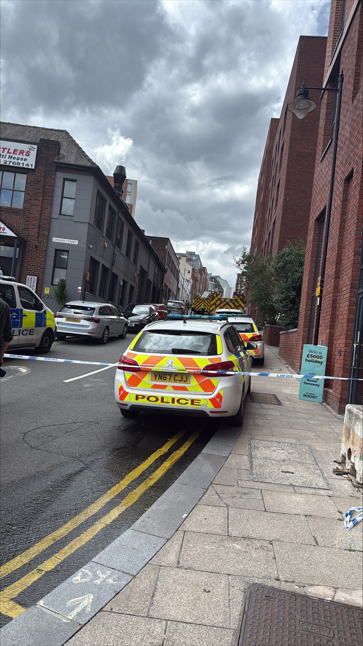 Fire at Sheffield restaurant under control