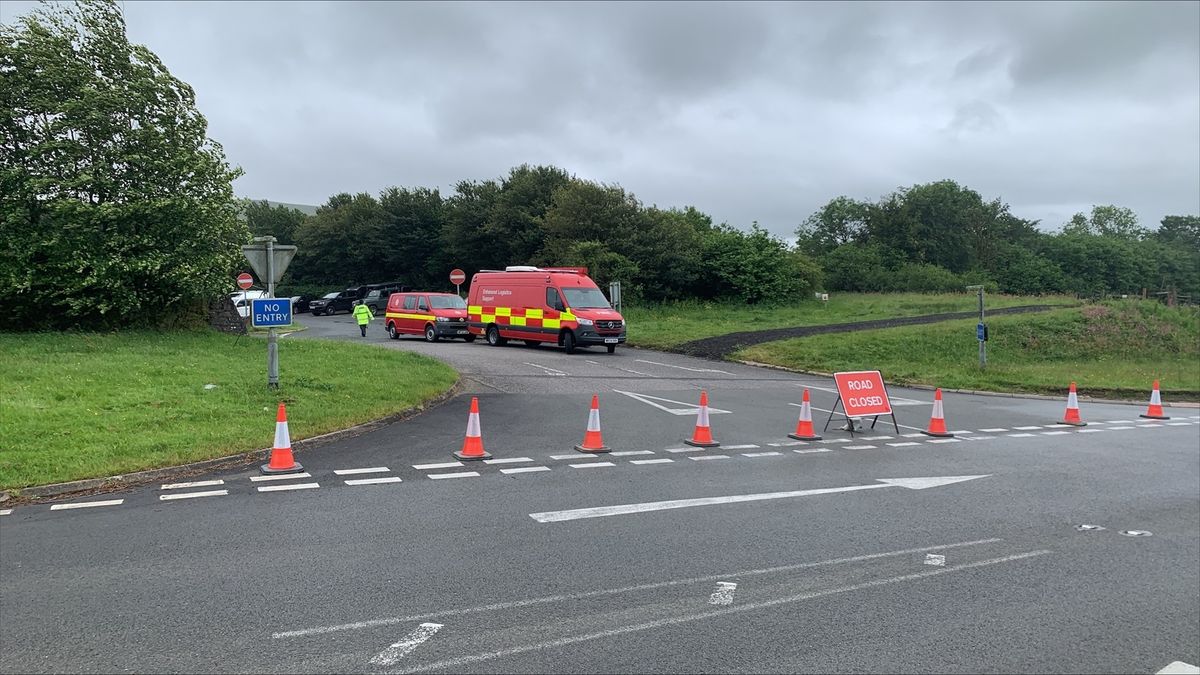Three die in Royal Navy helicopter crash in Devon
