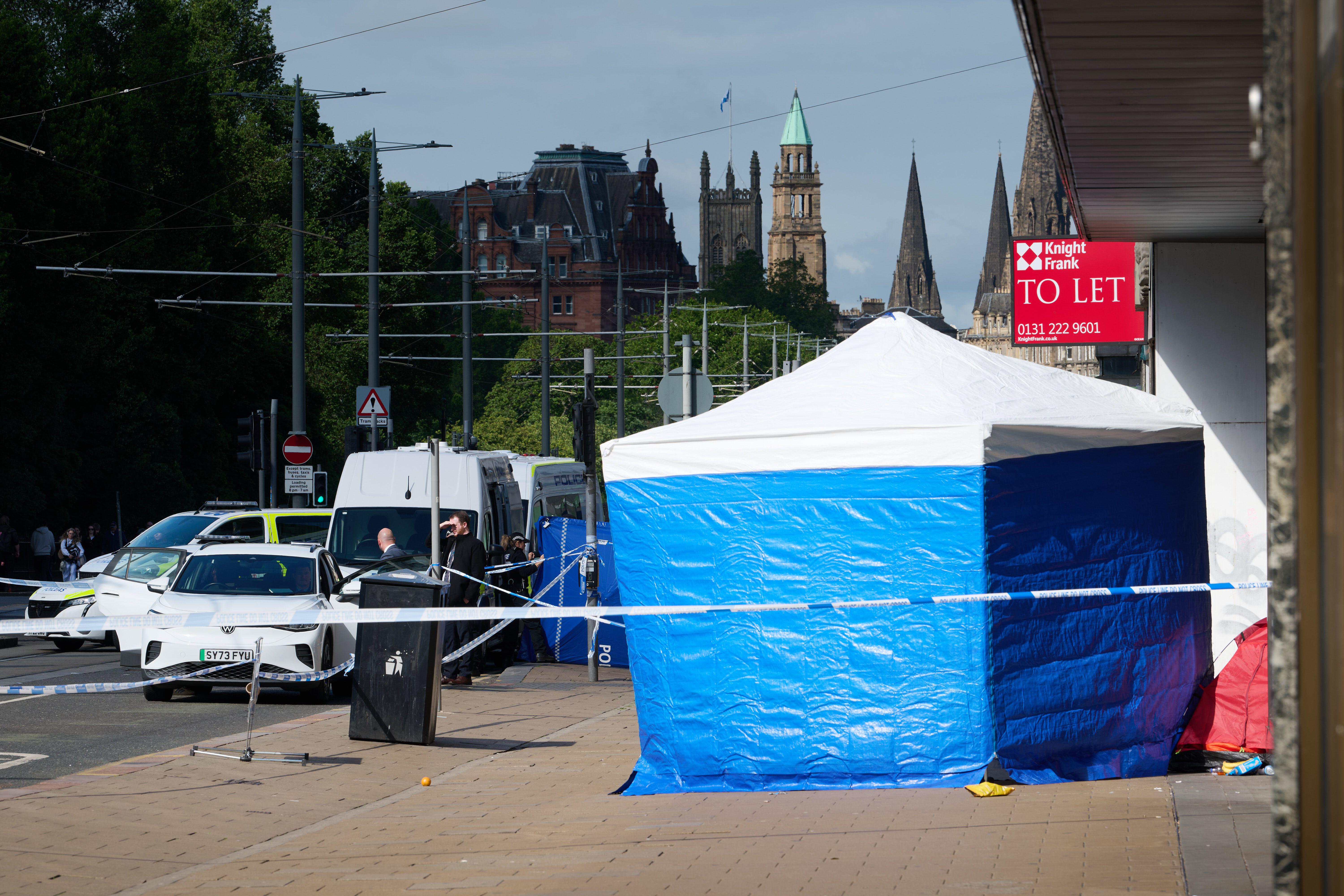 Man charged in connection with death on Edinburgh's Princes Street
