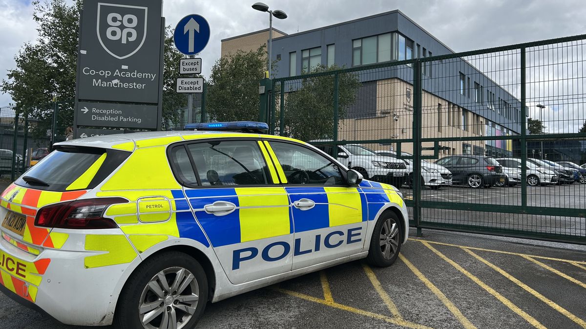 Girl arrested as three injured at Manchester school